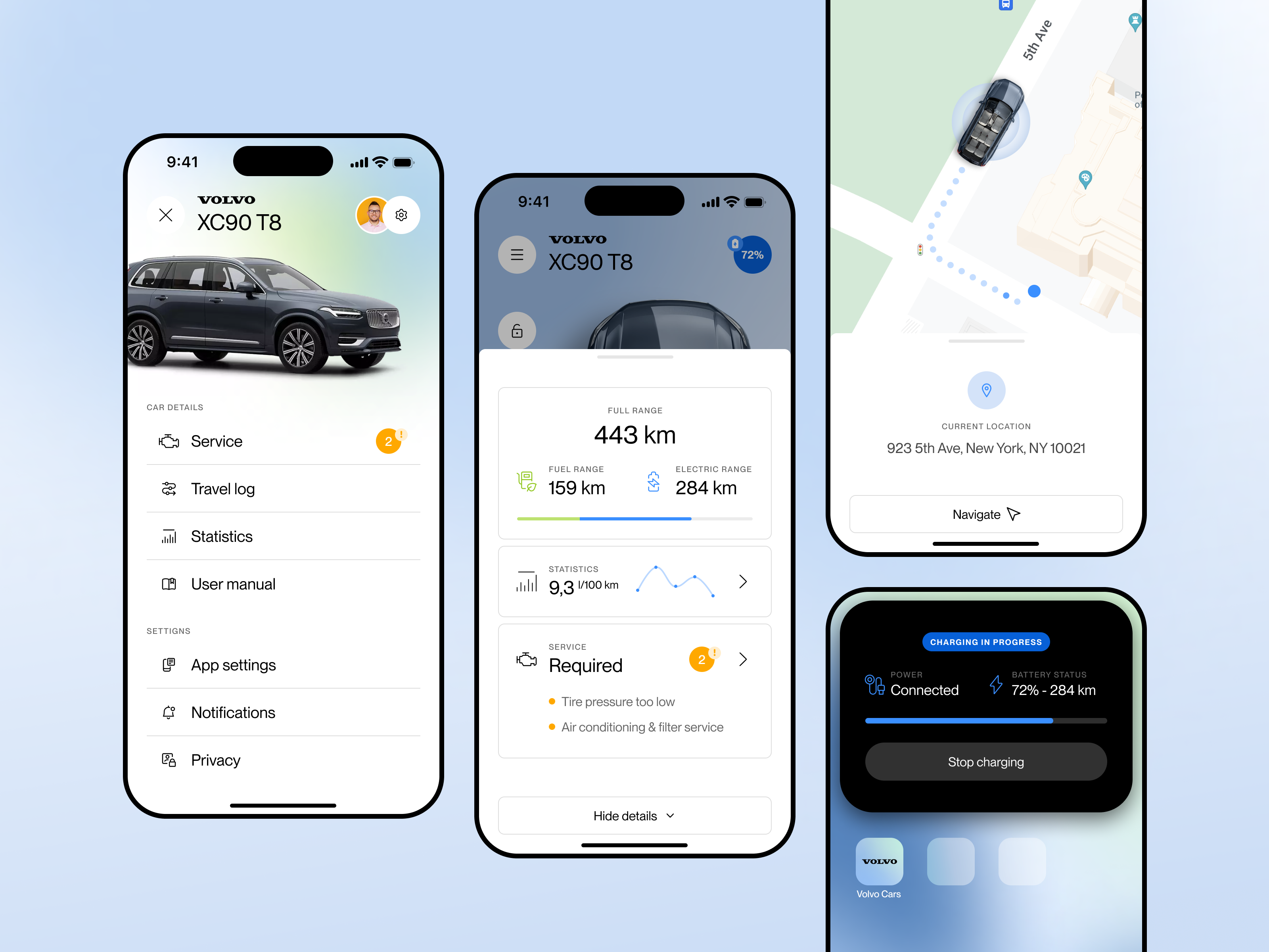 Volvo Cars App by Mateusz Madura on Dribbble