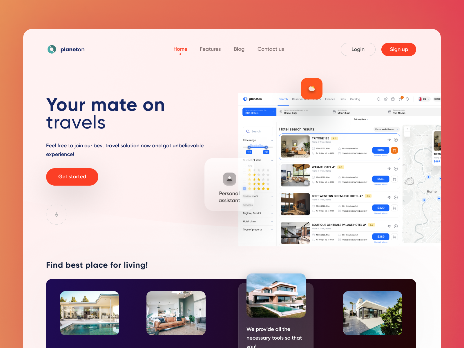 PlanetOn landing page, light mode by Sasha Tkach on Dribbble PlanetOn landing page, light mode by Sasha Tkach on Dribbble