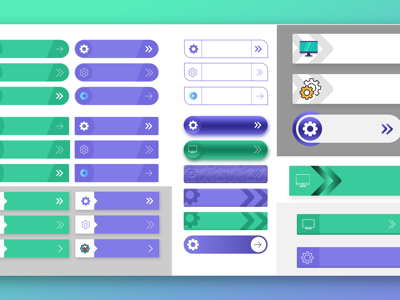 Unique Buttons Designs by Axxemo Technology on Dribbble