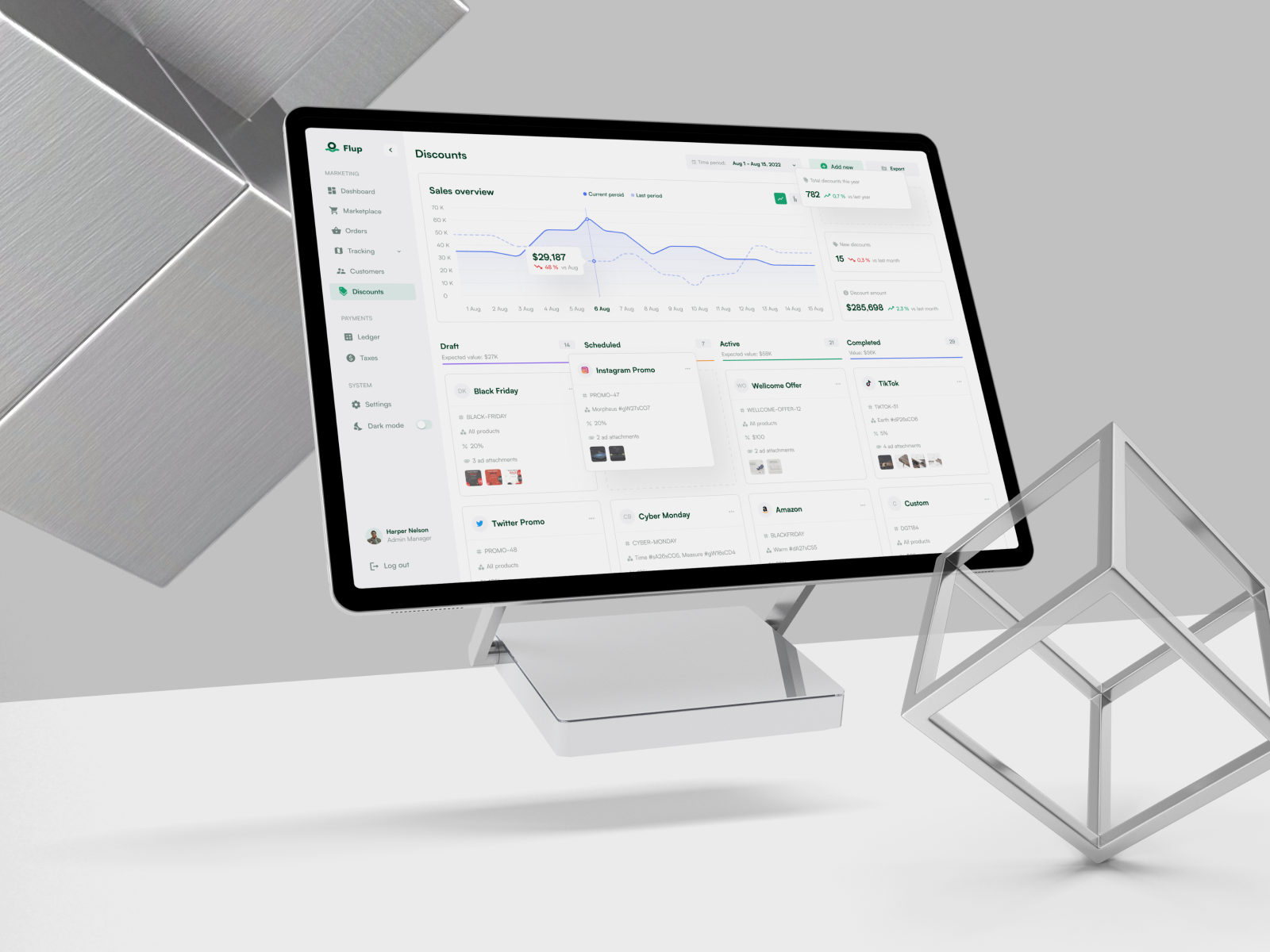 Flup - delivery managing dashboard by Phenomenon Product for Phenomenon ...