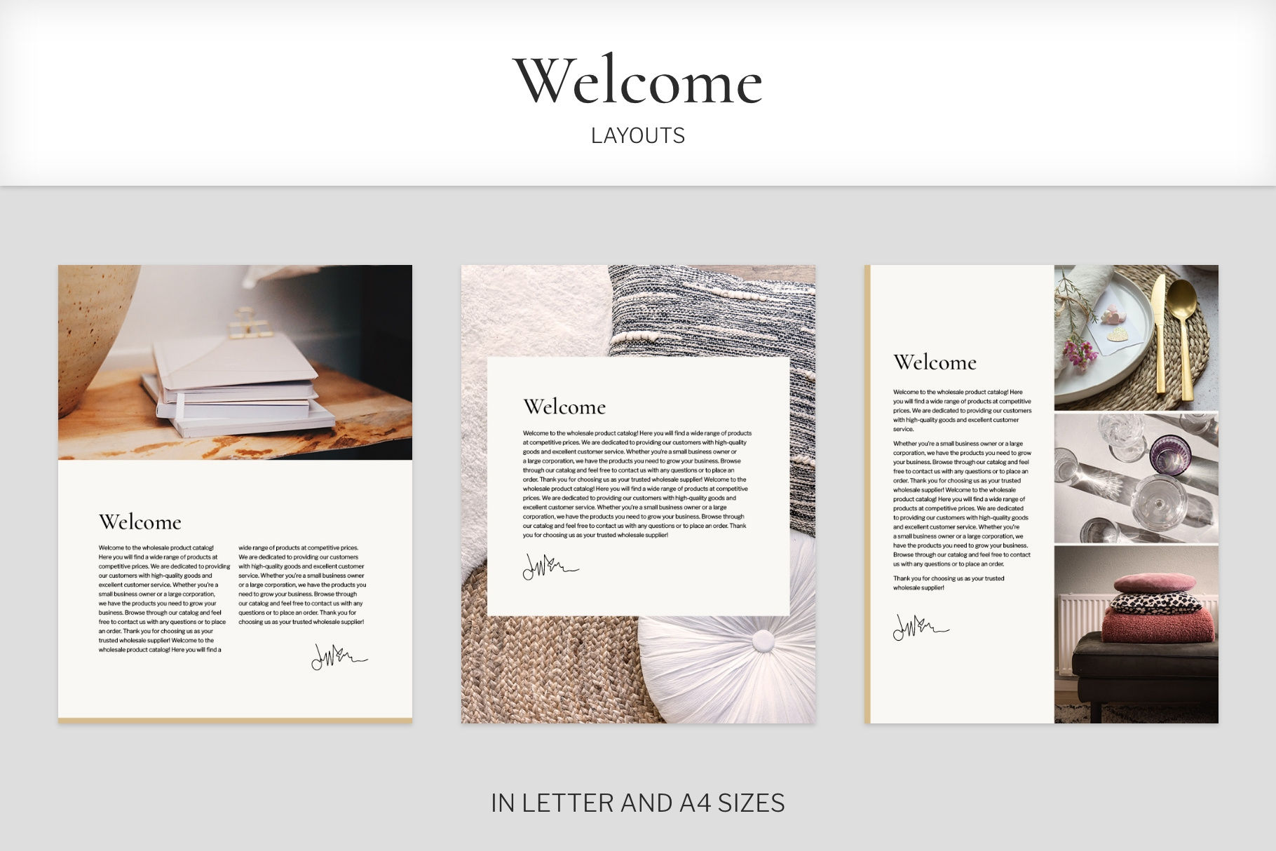 Wholesale Catalog Design Template by Jennifer Healy on Dribbble