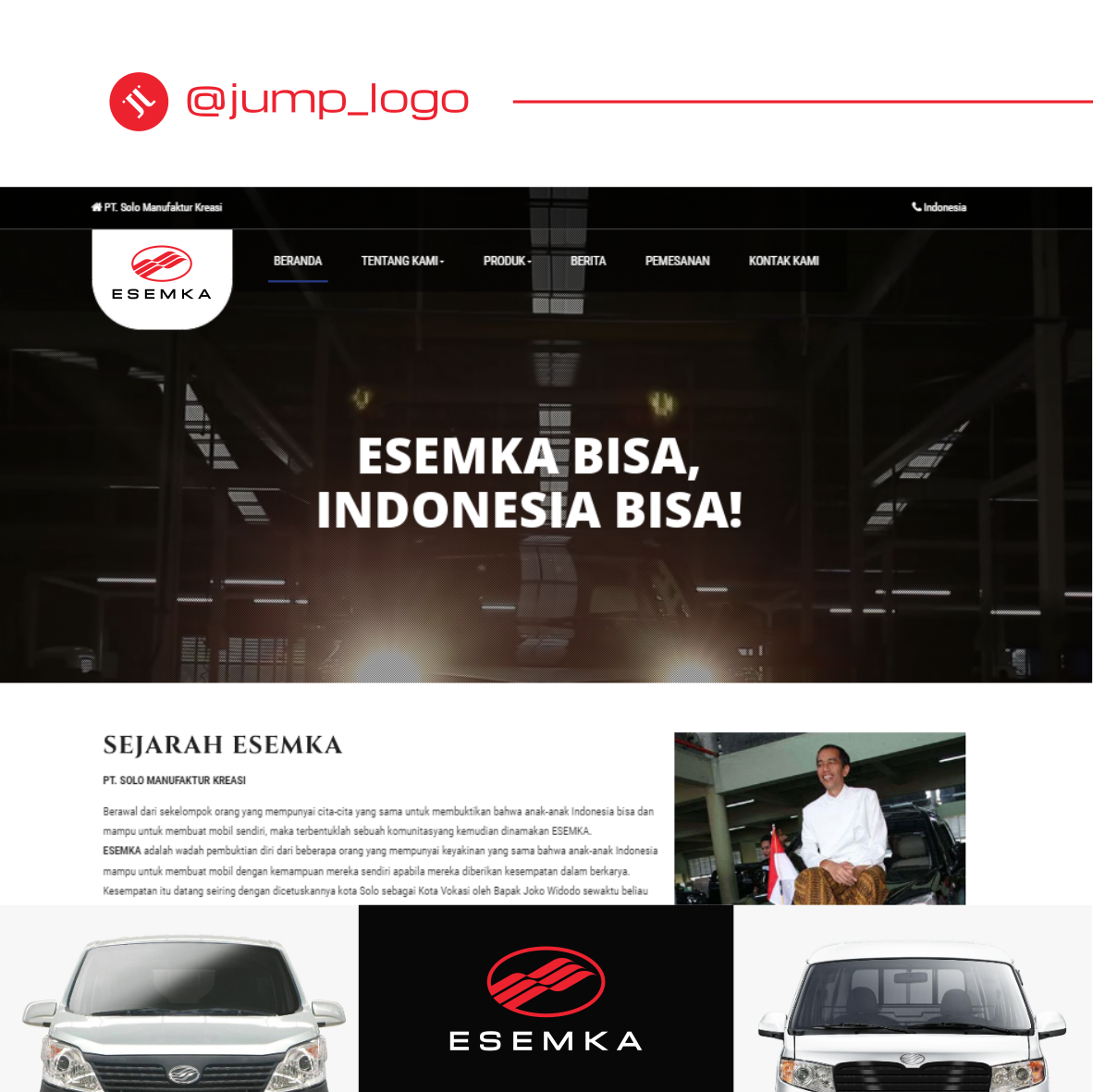Redesign ESEMKA Logo by Fauzan jam'an on Dribbble