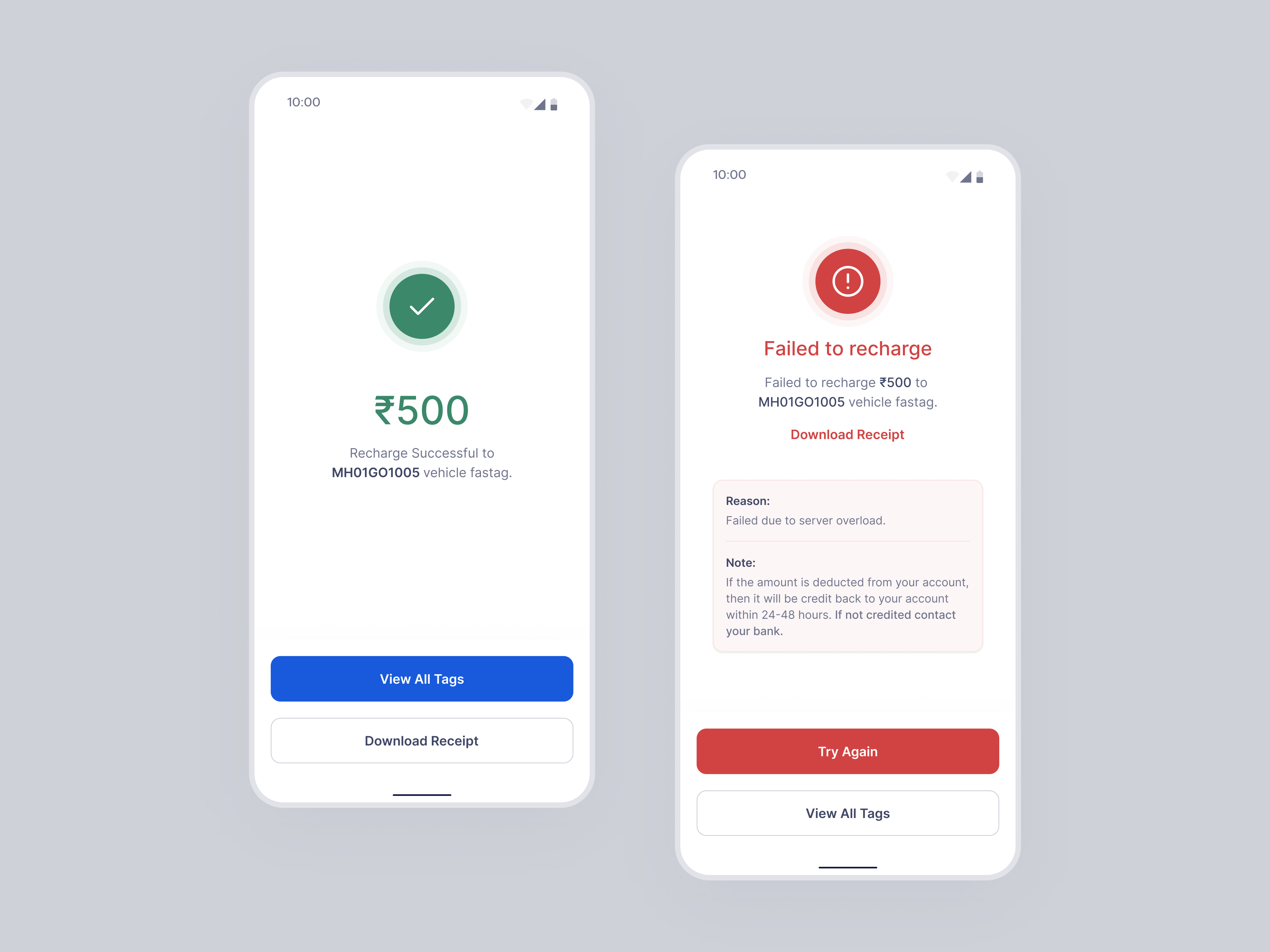 Recharge Flow Mobile App By Gorde Omkar On Dribbble