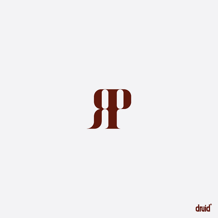 RP Monogram Logo by Kevin Campita Creative Druid Founder on Dribbble