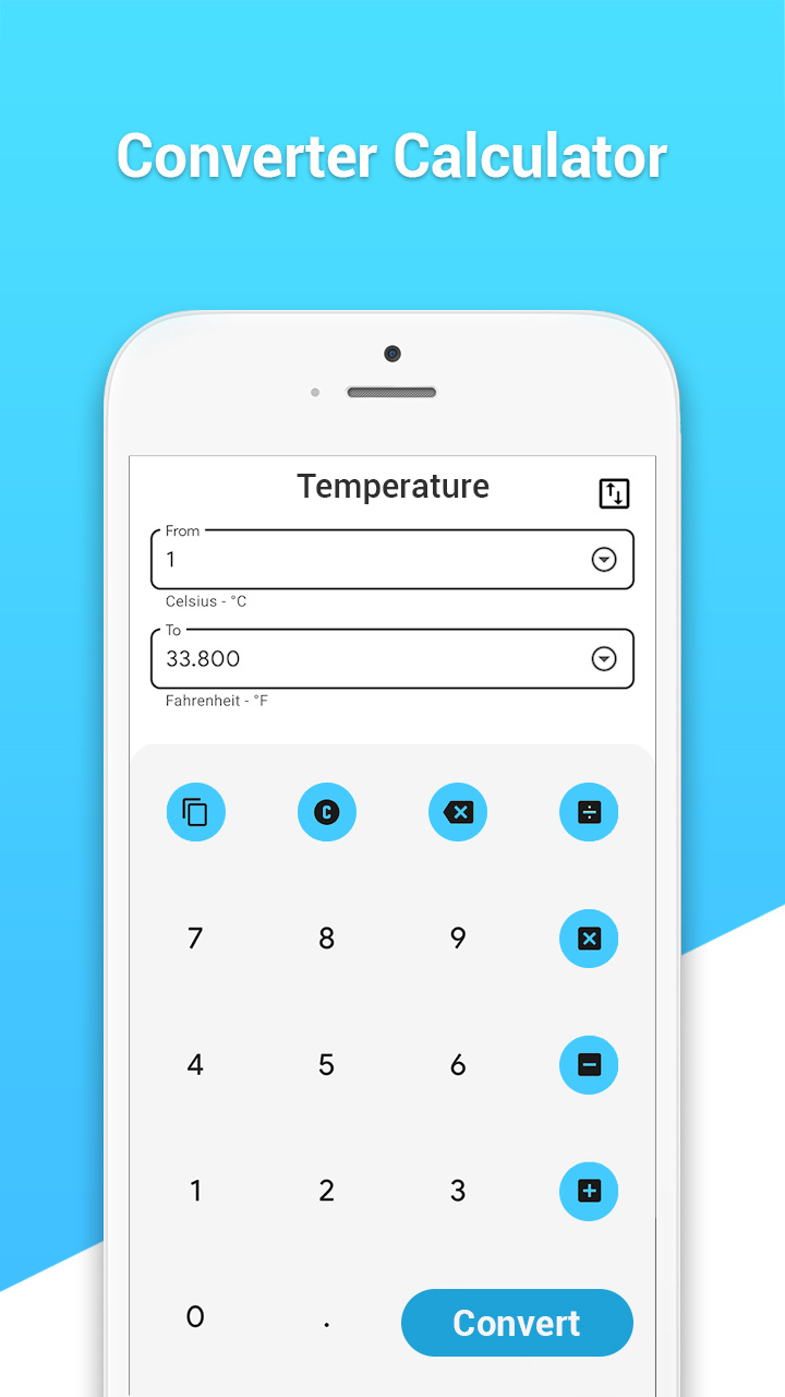 Unit Converter UI by Uzair Naseer on Dribbble
