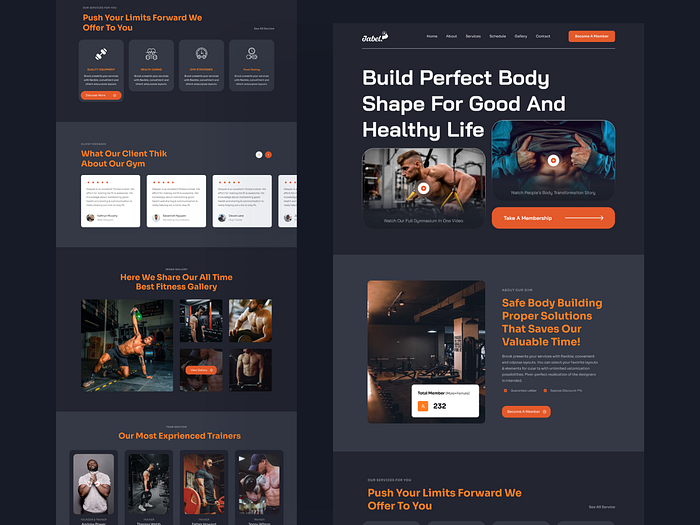 Fitness Website designs, themes, templates and downloadable graphic ...