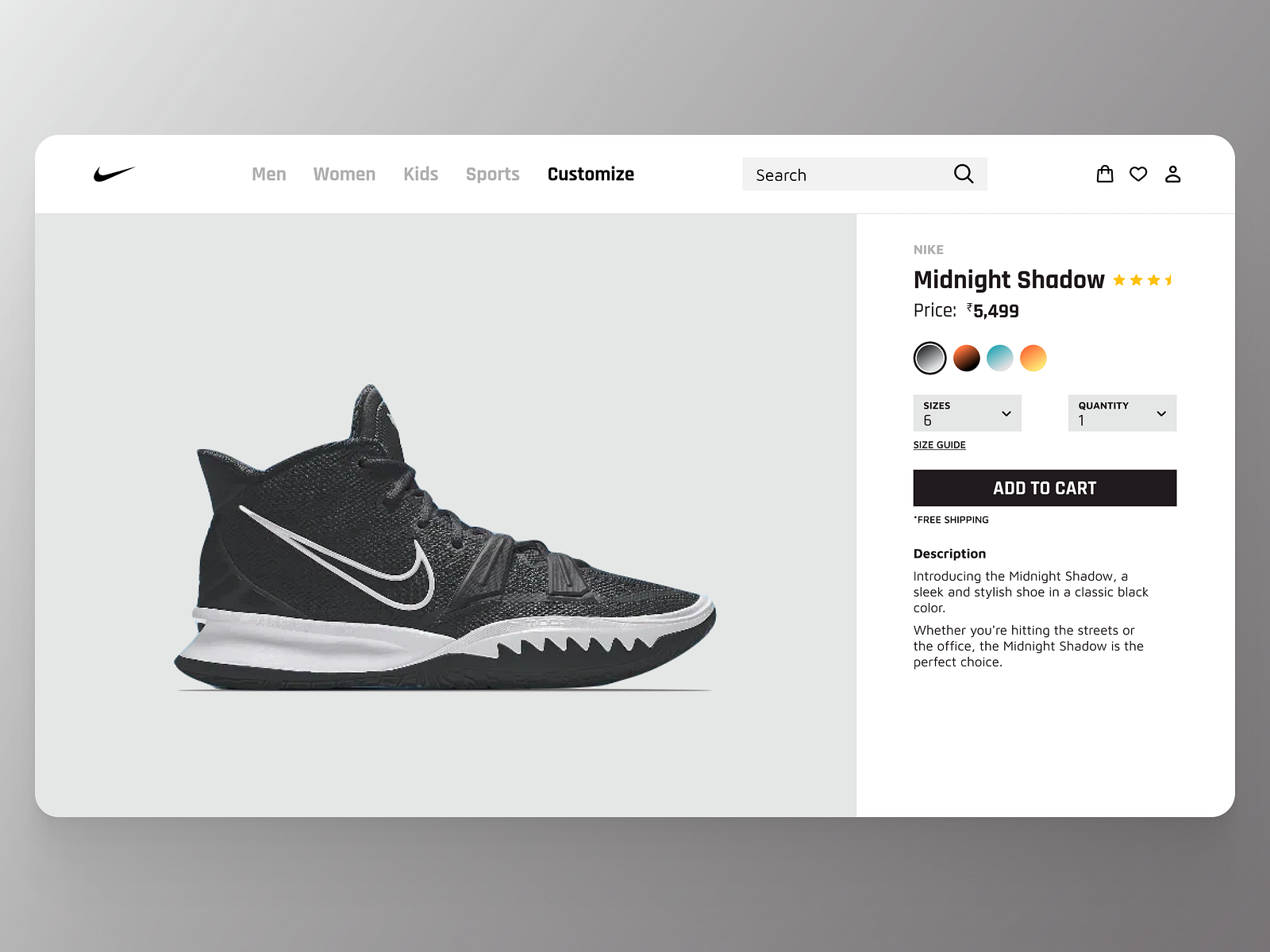 Customized Product- Daily UI #33 by Priyanshu Negi on Dribbble