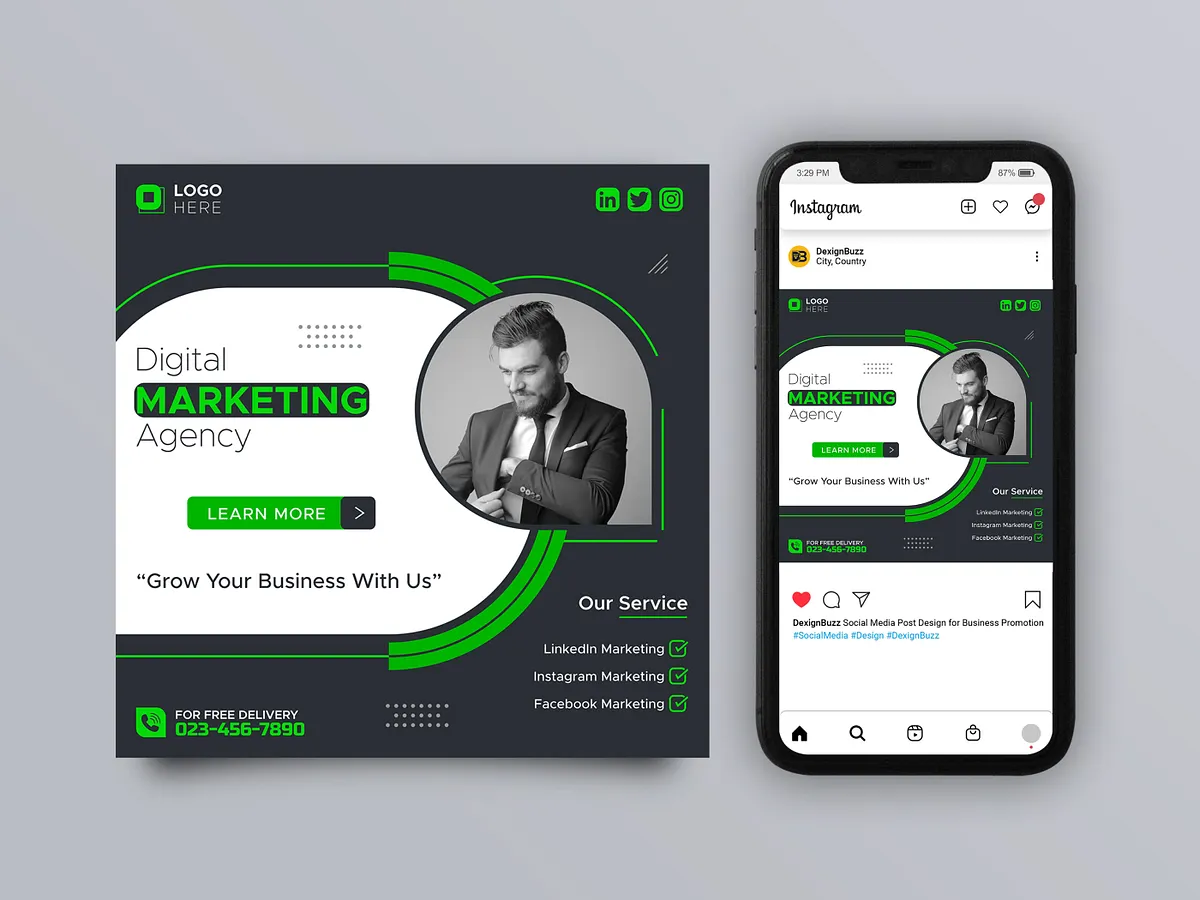 Instagram Carousel designs, themes, templates and downloadable graphic ...