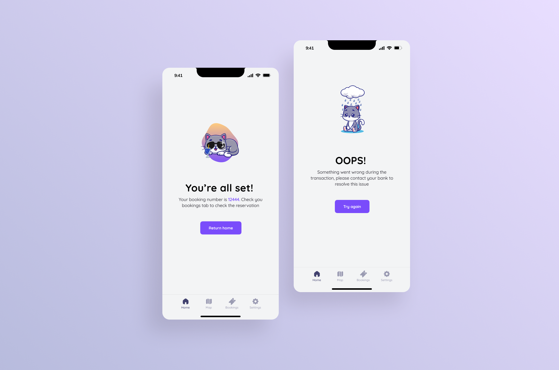 Beamer | Sunbed Booking Mobile App UI by Sergey Tretyakov on Dribbble