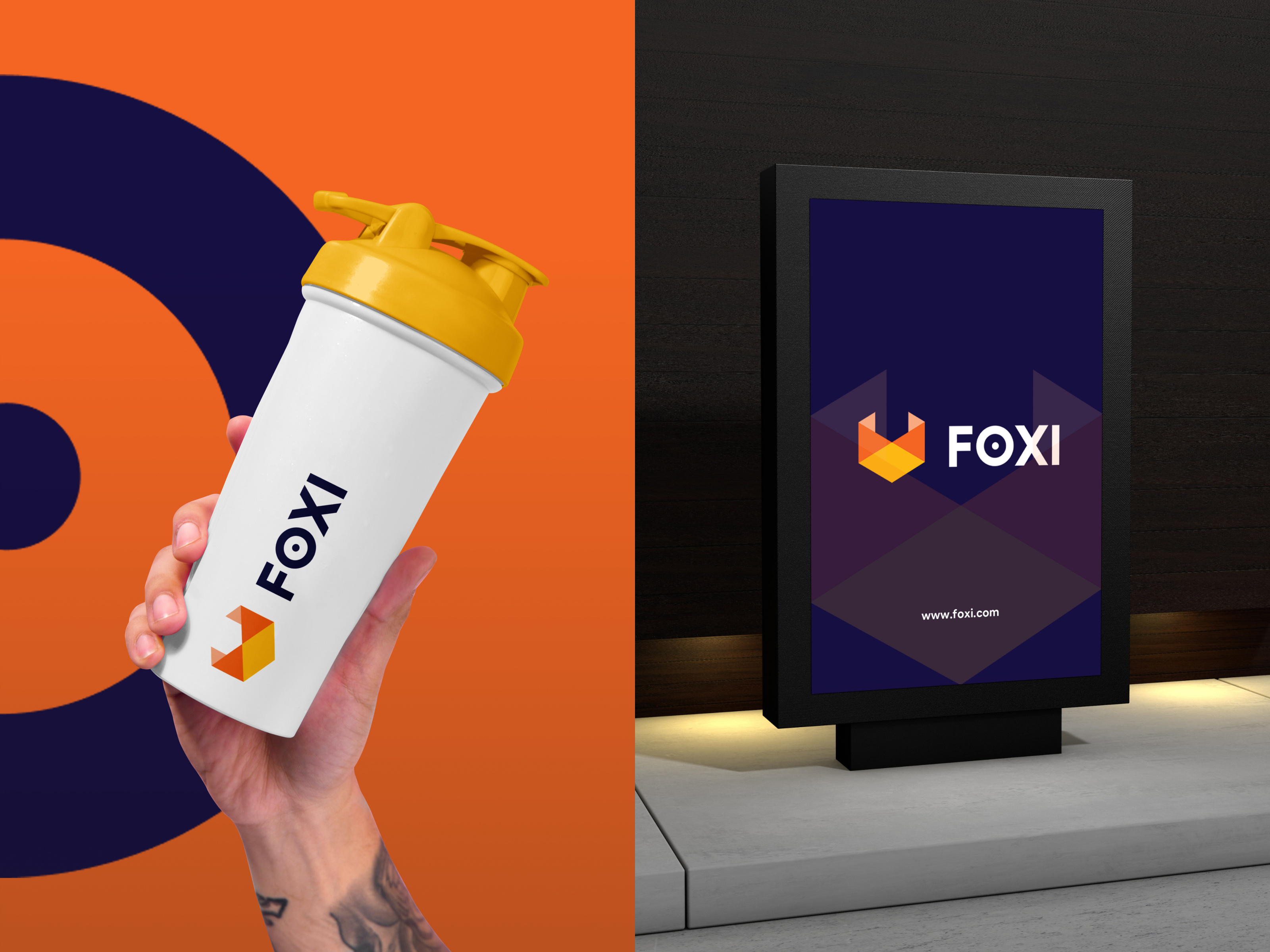 FOXI-Branding, Logo design, Visual identity by Kahaf design agency on ...