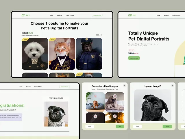 Pet Website designs, themes, templates and downloadable graphic ...