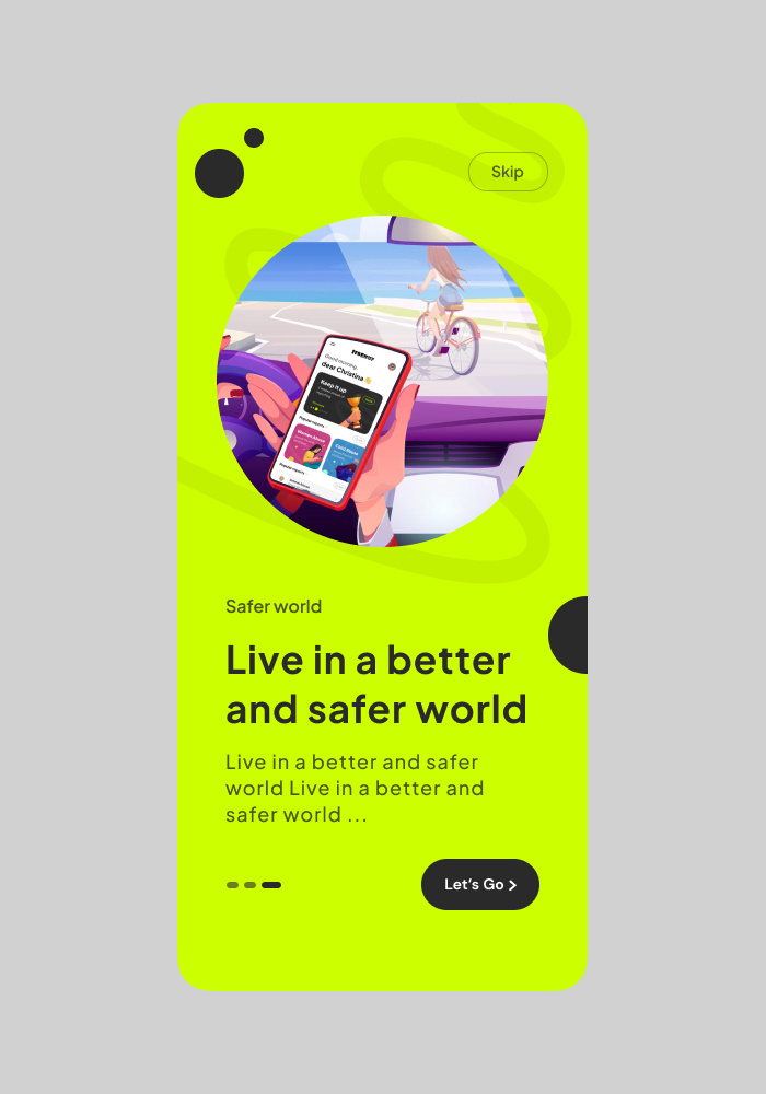 Blog mobile ui design by Roohi Koohi on Dribbble