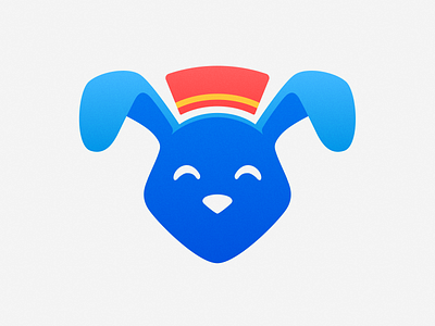 Blue bunny! by Nour Oumousse on Dribbble