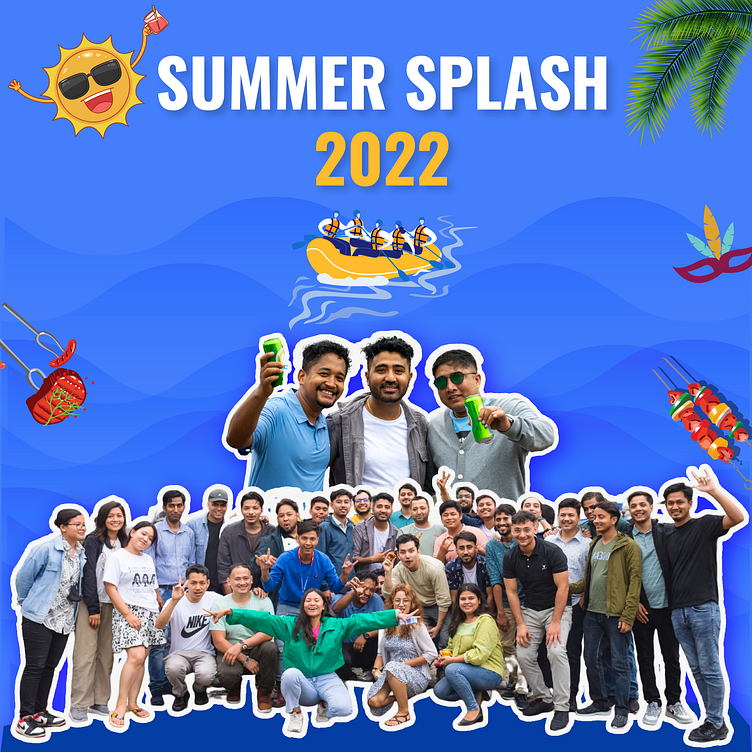 Summer Splash Event Social Media Design. by Rahul G. on Dribbble