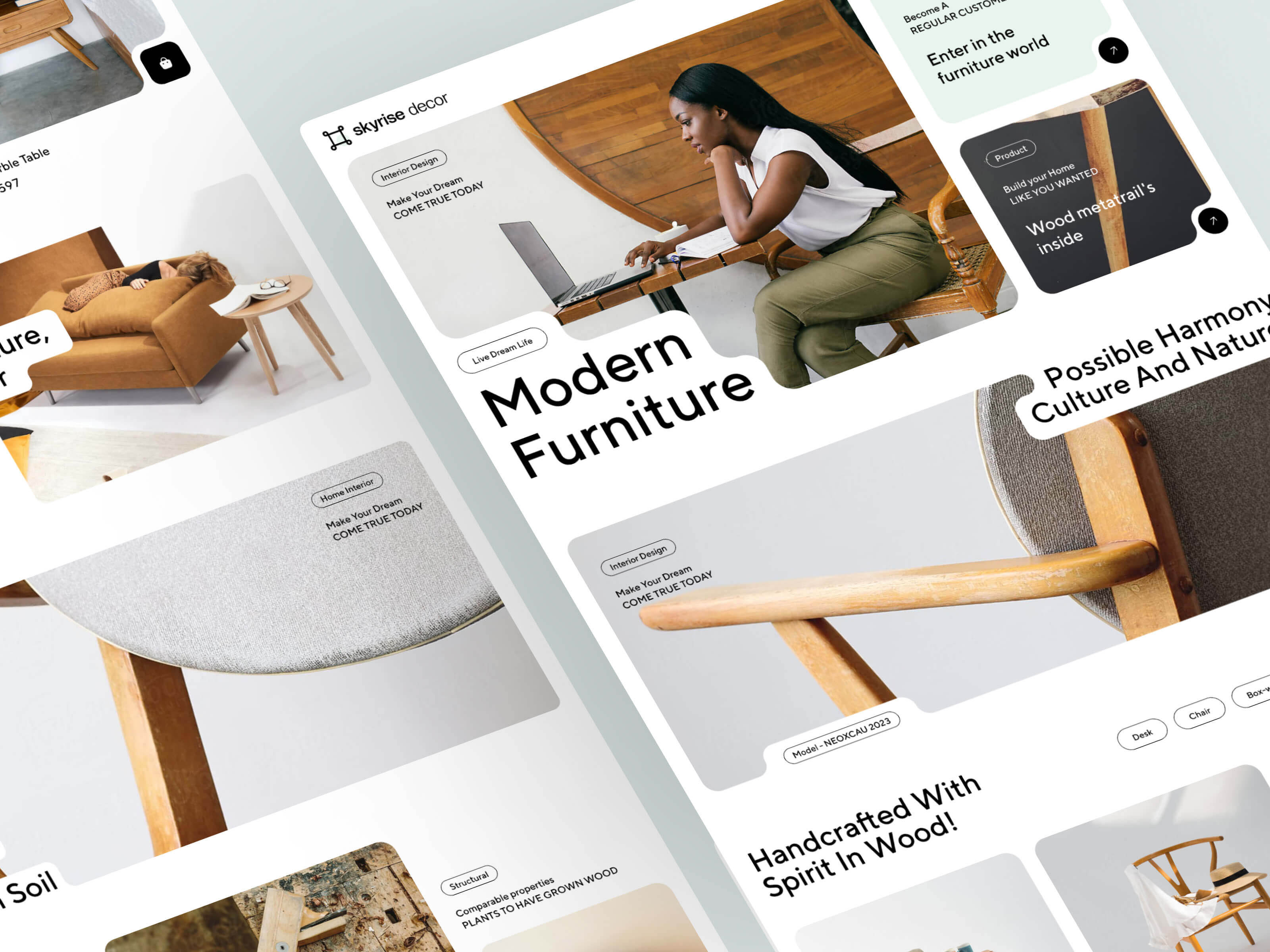 eCommerce Website: Skyrise Decor Landing Page by Subash Chandra for ...