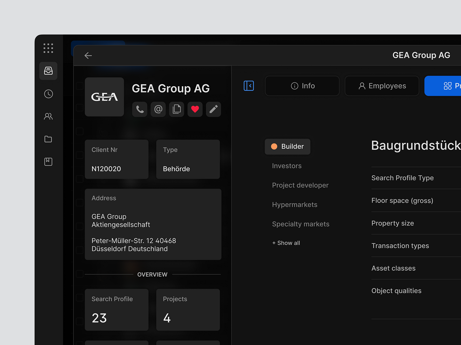 Profile / Information Popup by Kevin Dukkon on Dribbble