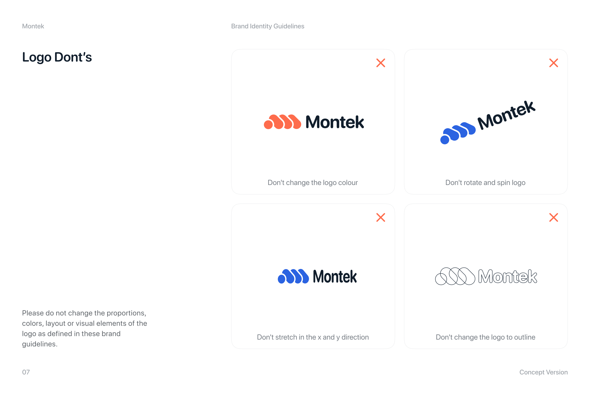 Montek - Logo, Brand Design by Asal Design for Kretya Studio on Dribbble