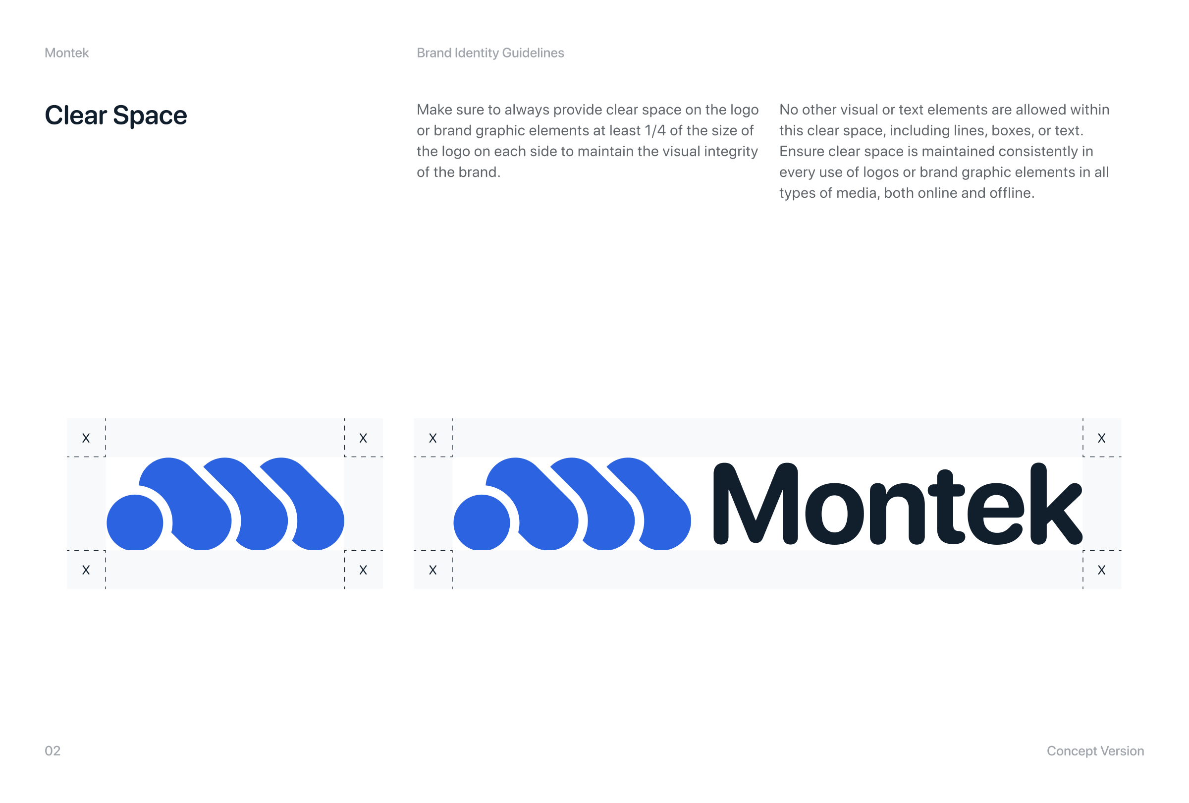 Montek - Logo, Brand Design by Asal Design for Kretya Studio on Dribbble