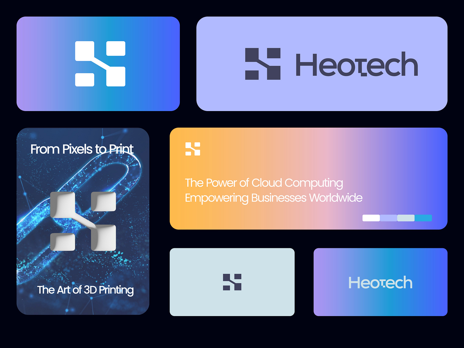 Heotech logo design Technology, futuristic, tech logo by Babu Ahmed ...