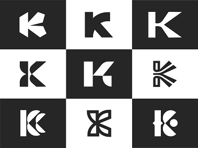 Letter K exploration by Tanmay | Logo Designer & Icon Designer on Dribbble
