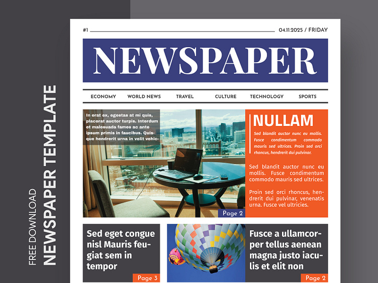 Newspaper Free Google Docs Template by Free Google Docs Templates ... Newspaper Free Google Docs Template by Free Google Docs Templates ...