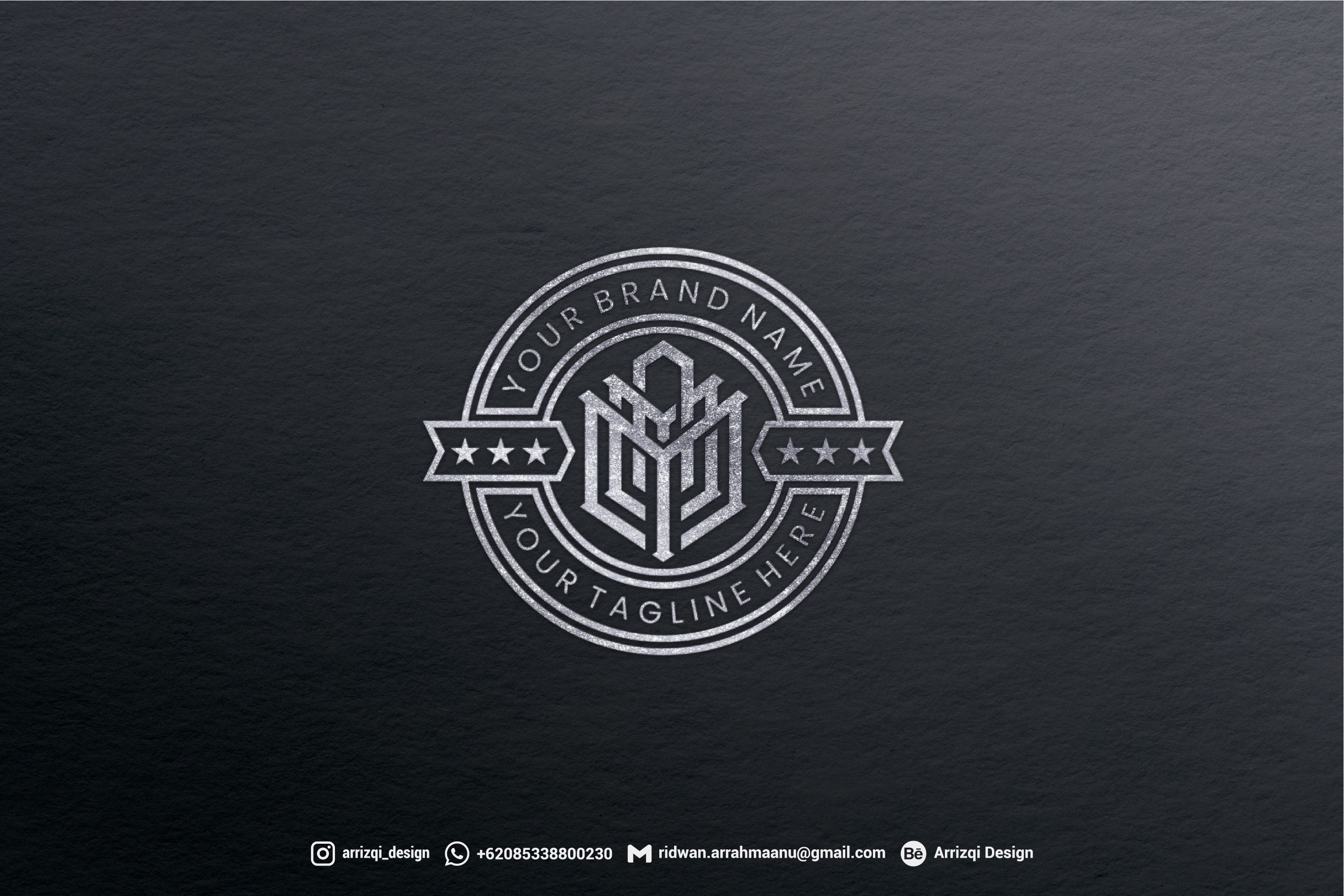 MMA - Monogram and Badge Logo Design by Arrizqi Design on Dribbble