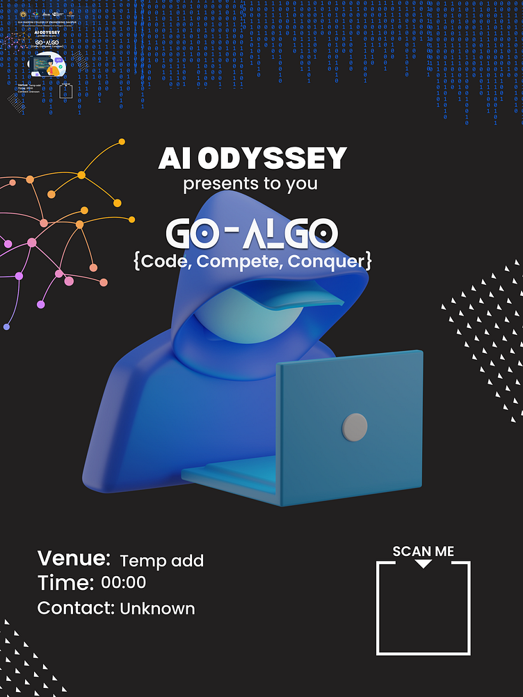The Posters for AI competition by Aaditya Karanjekar on Dribbble