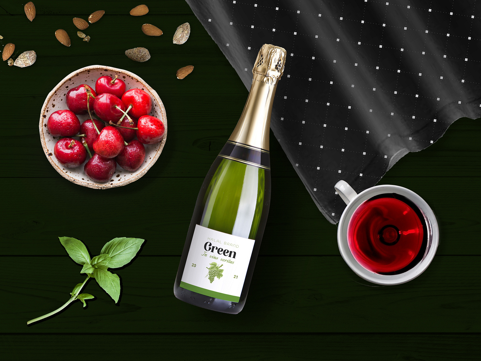 Green Grape Juice - Label Design by Sultan Hossain on Dribbble