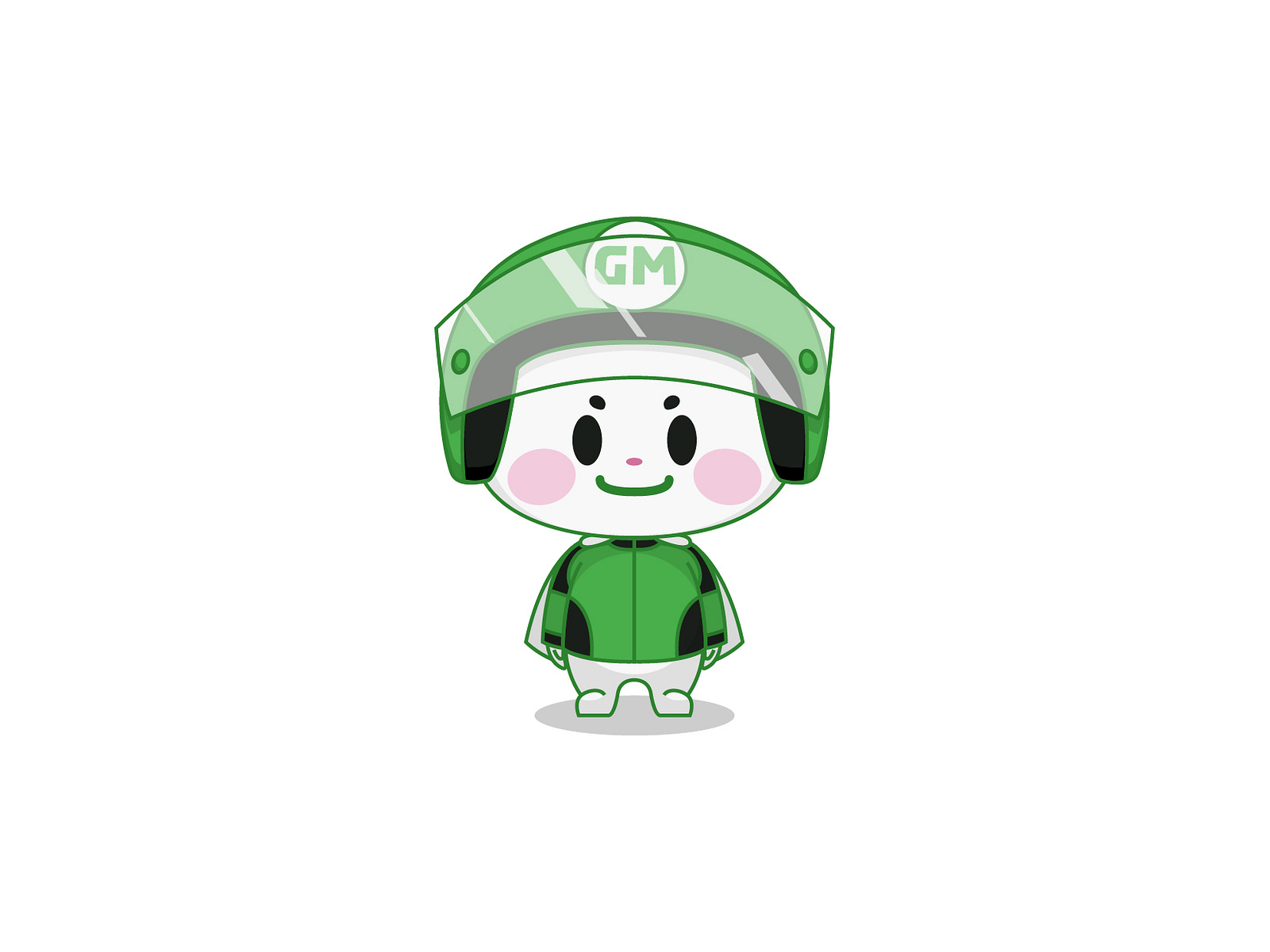 Gojek Competition Mascot by rosmiati on Dribbble