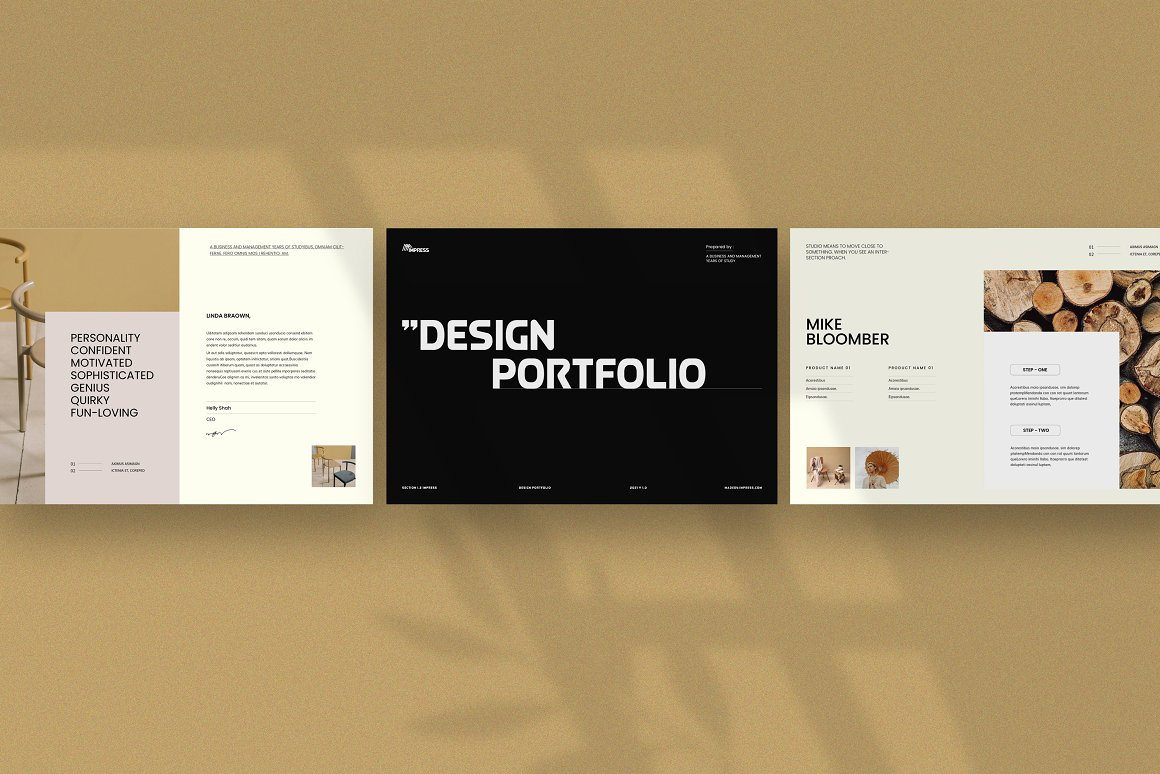 Pdf Graphic Design Portfolio Layouts