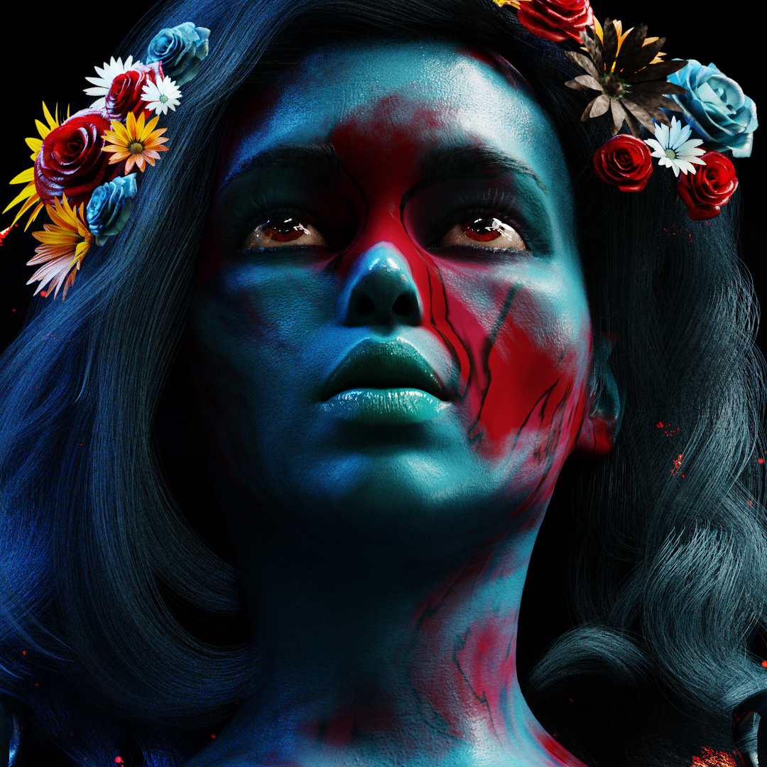Zombie Girl 01 by Daniel Millroy on Dribbble