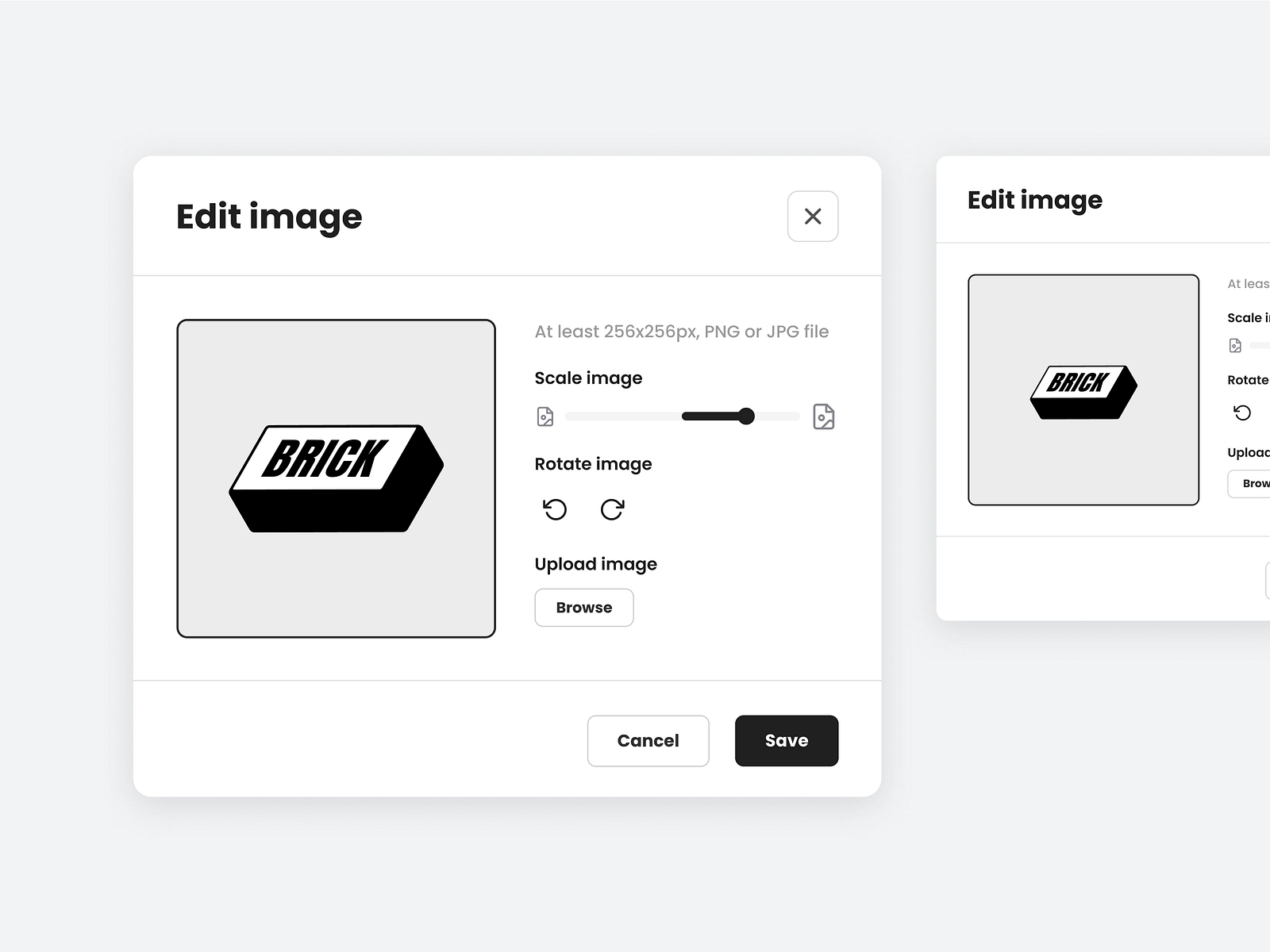 Upload crop modal by Eugenia Rusak for Salt & Bold on Dribbble Upload crop modal by Eugenia Rusak for Salt & Bold on Dribbble