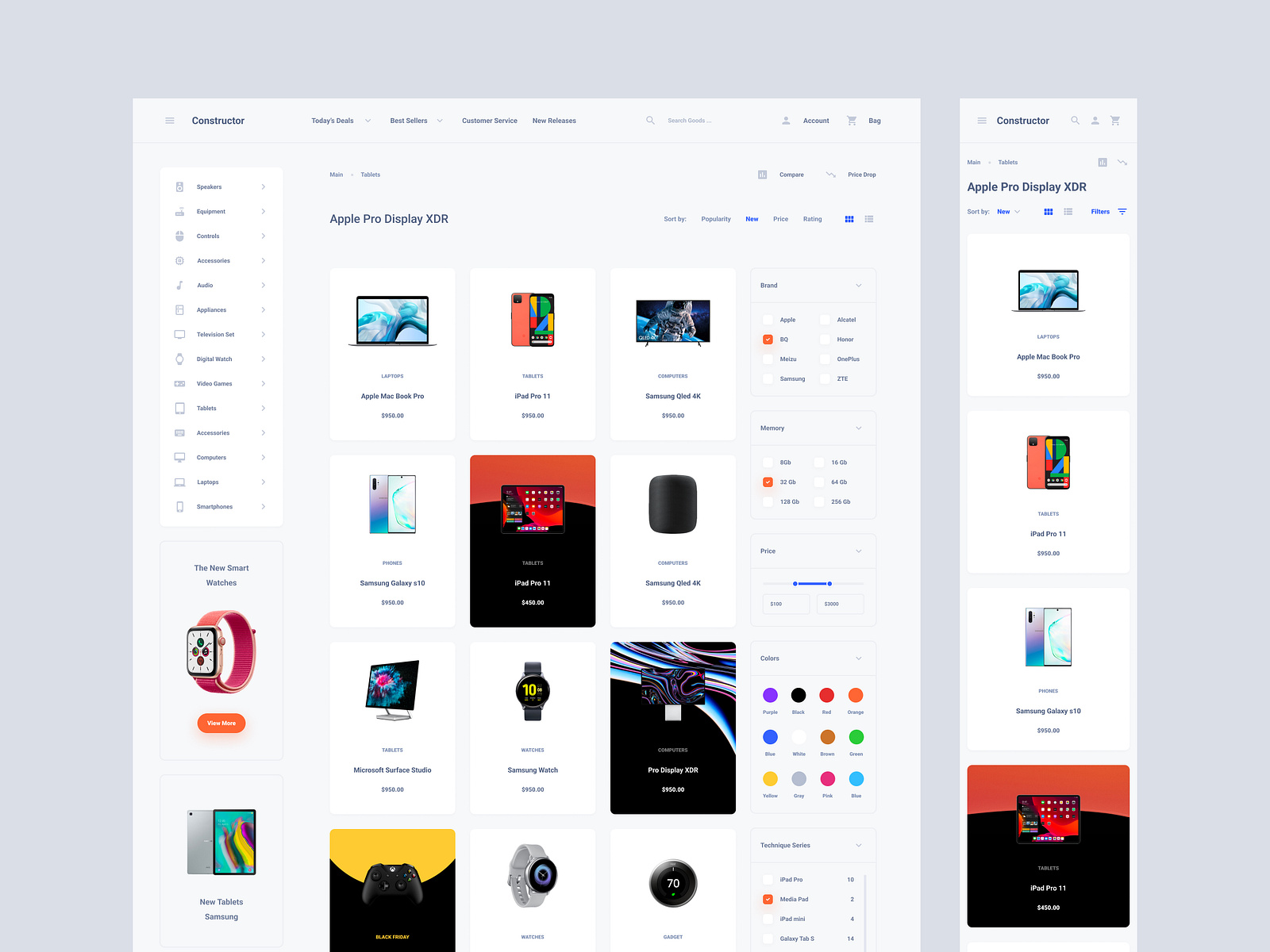 Commerce Template for Free by Live Spline one on Dribbble