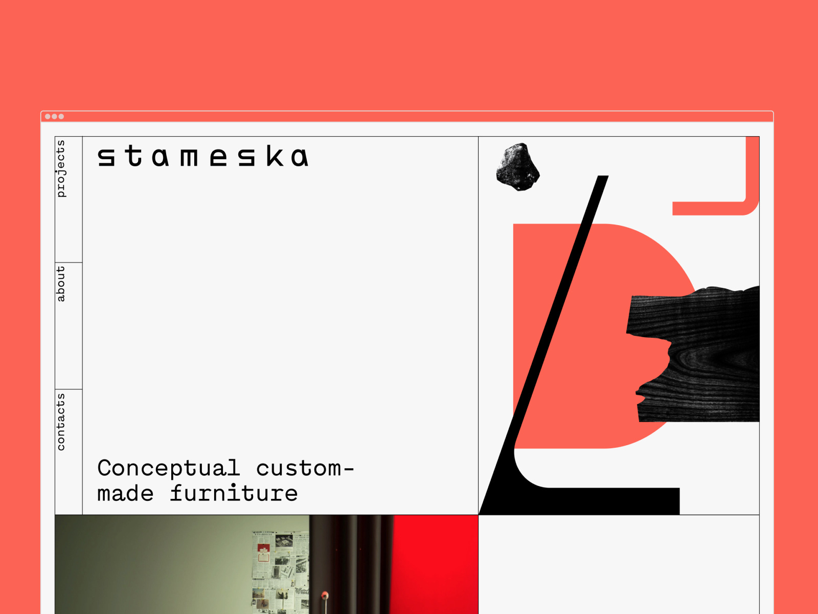 Graphic Design Studio Layout