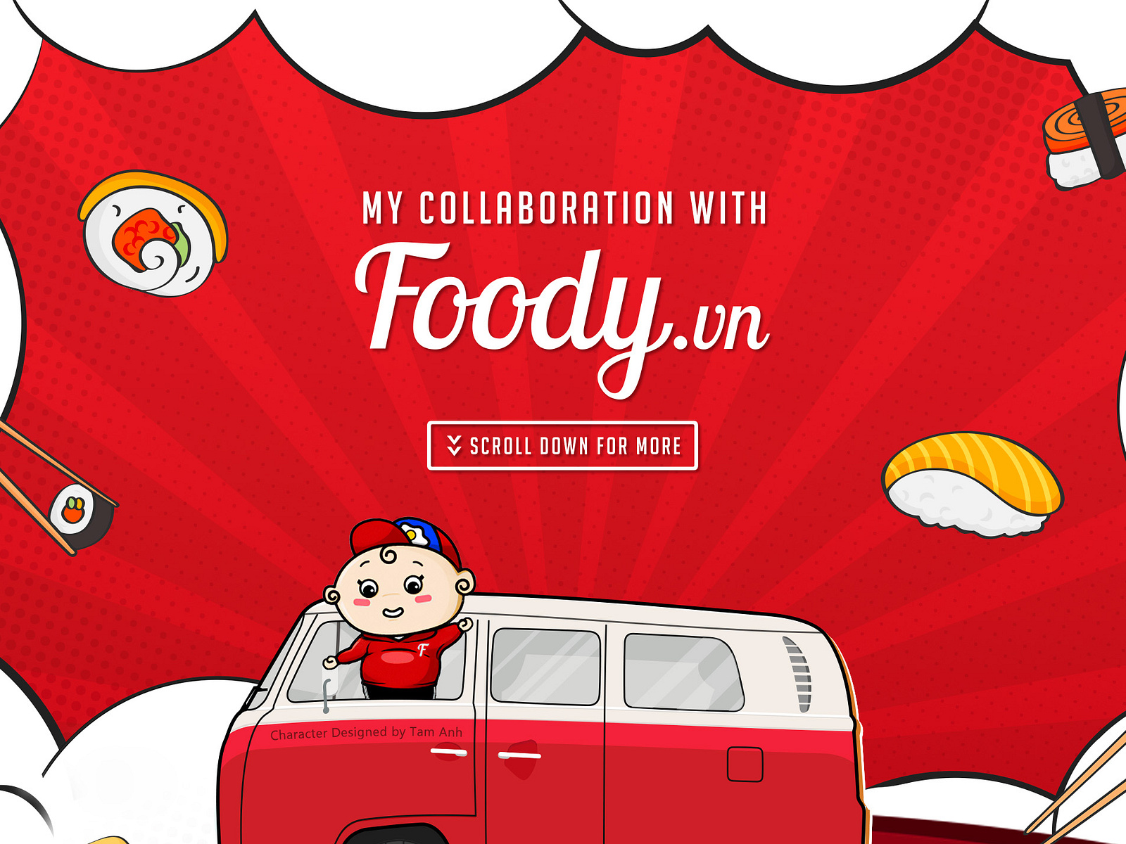 Nam x Foody Showcase by Thanh Nam Le on Dribbble