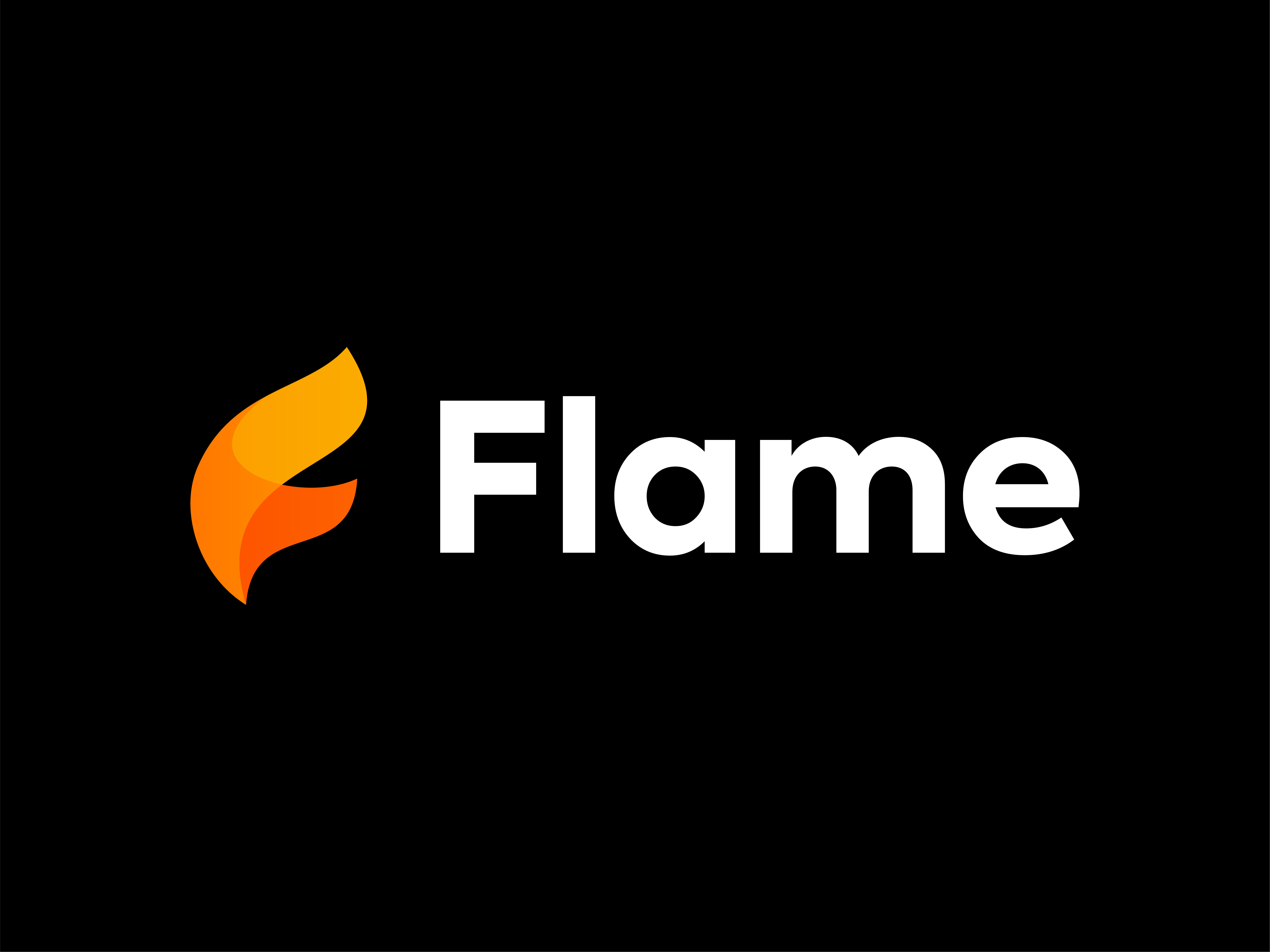 Flame - Logo Design by Moiz Khalid - Logo design on Dribbble