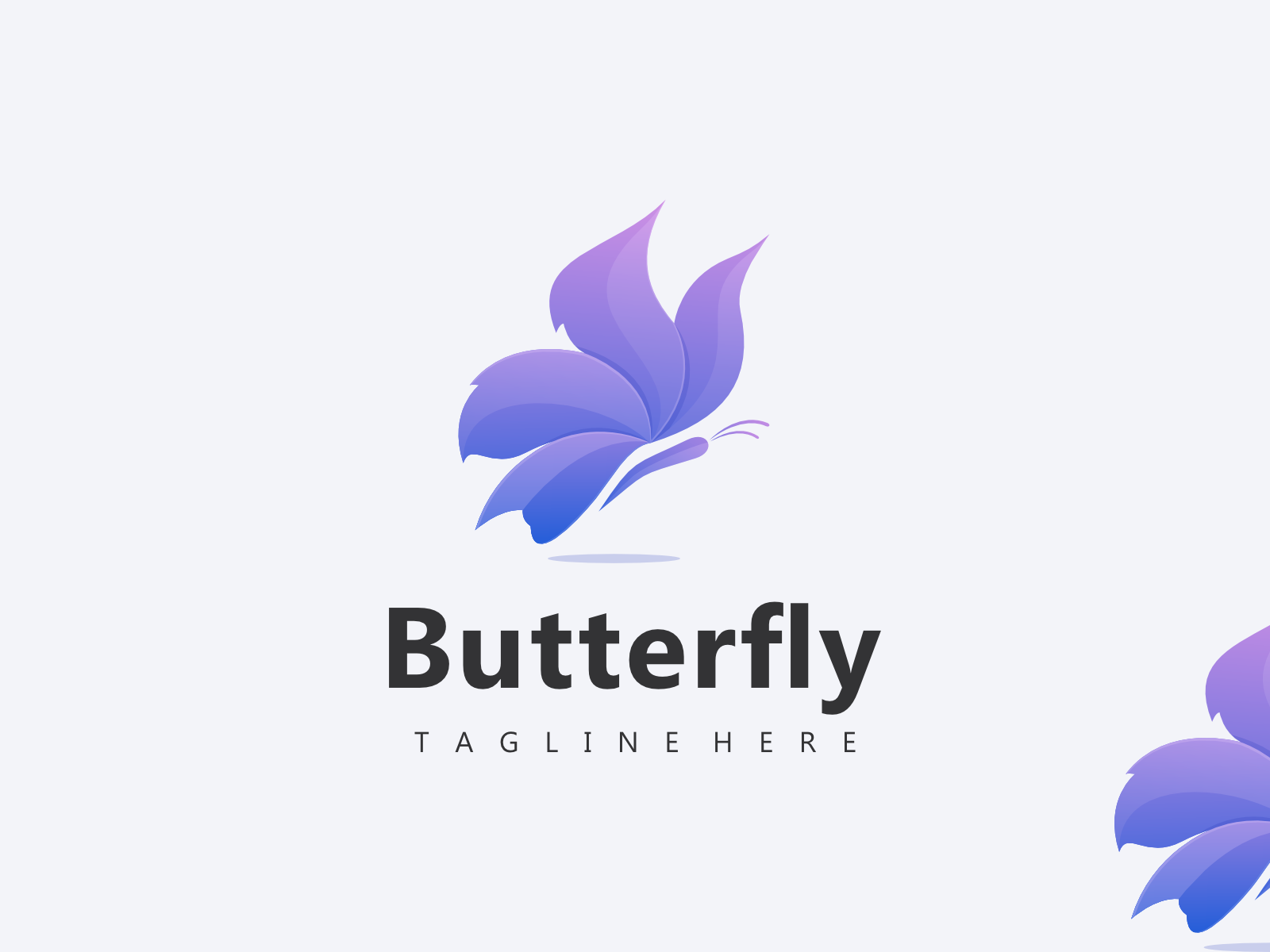 Butterfly Logo by one_grapich on Dribbble