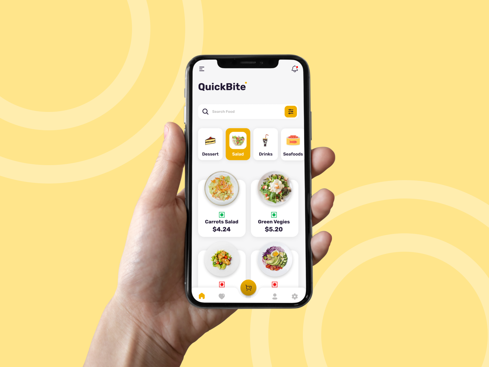 QuickBite - Food Delivery App UI by iCoderz Solutions on Dribbble