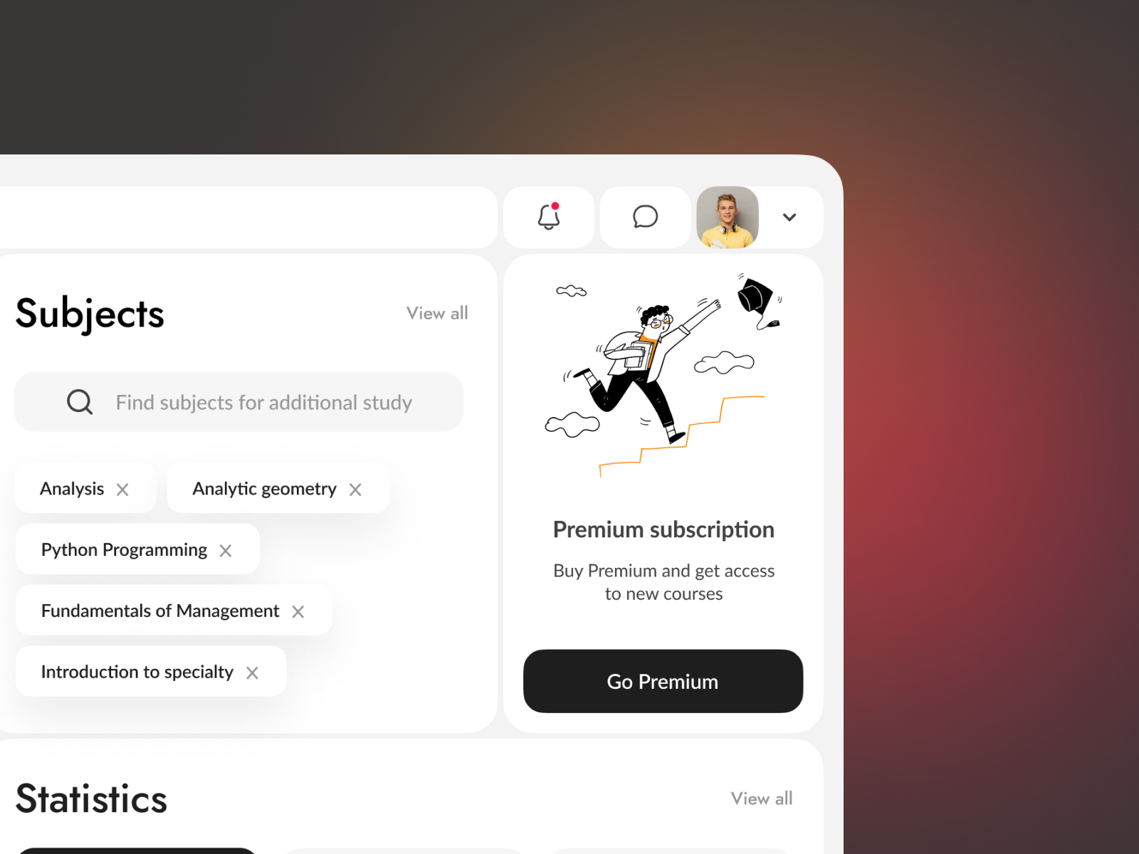 LMS Dashboard UI by Ronas IT | UI/UX Team on Dribbble