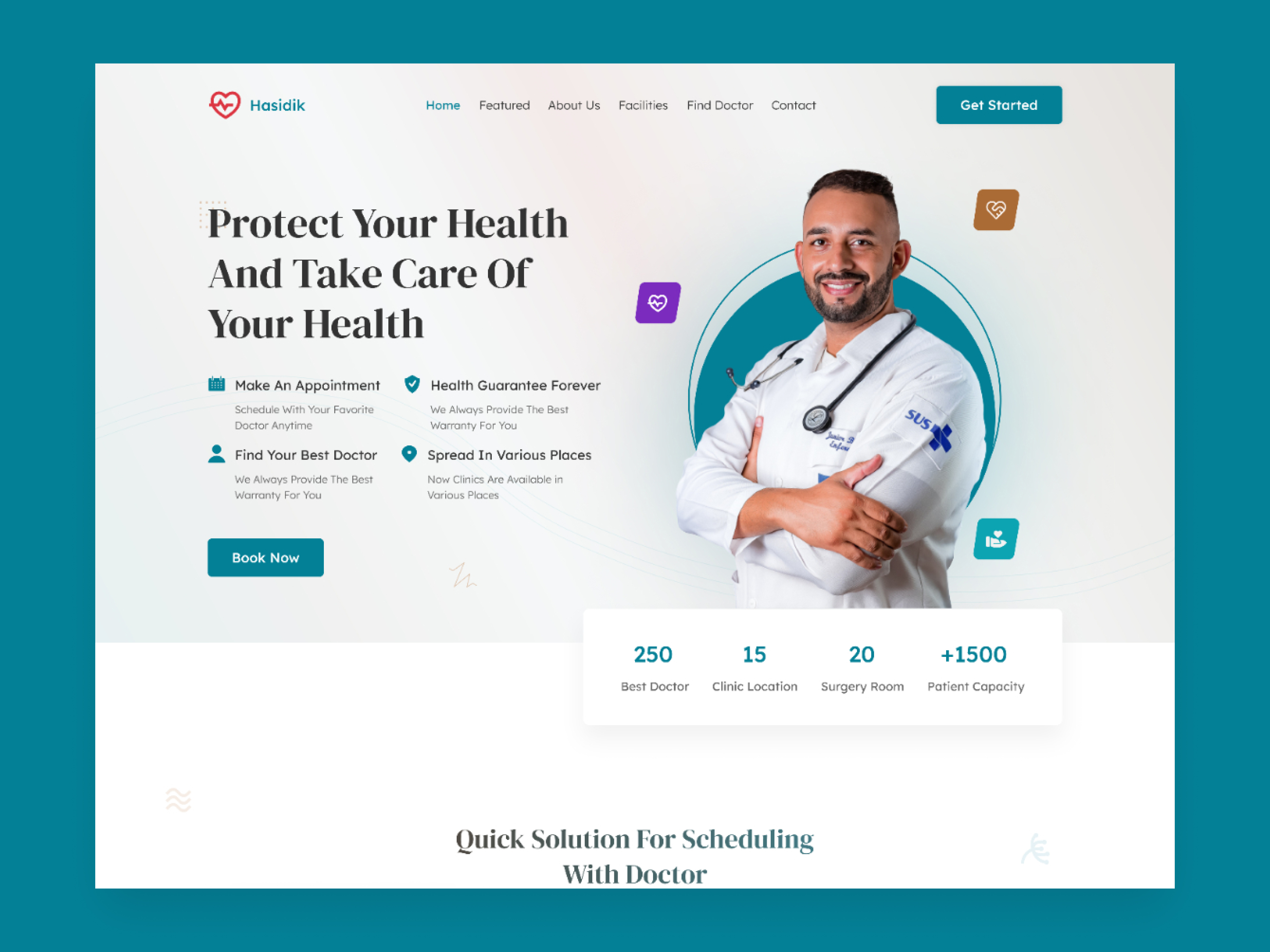 Health Care Landing Page Design designs, themes, templates and ...