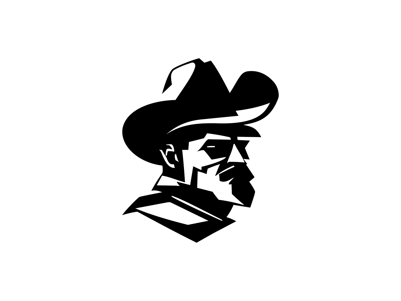Cowboy Logo Design by Boban Gjerasimoski on Dribbble