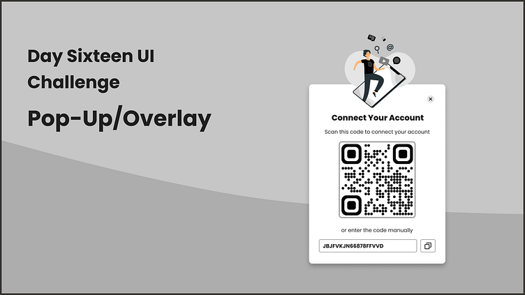 Day 16 UI Challenge - Pop-Up/Overlay by Sofia Nóbrega on Dribbble