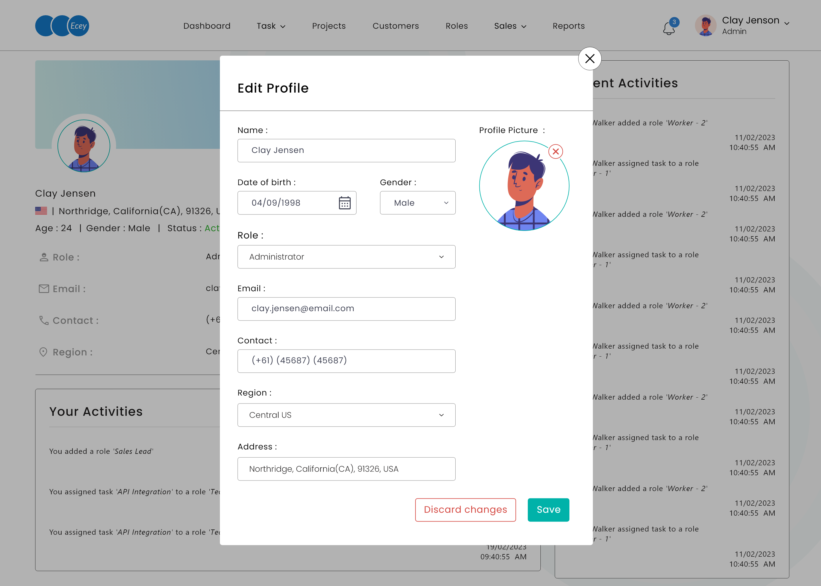 User Profile by Kritarth Singh on Dribbble