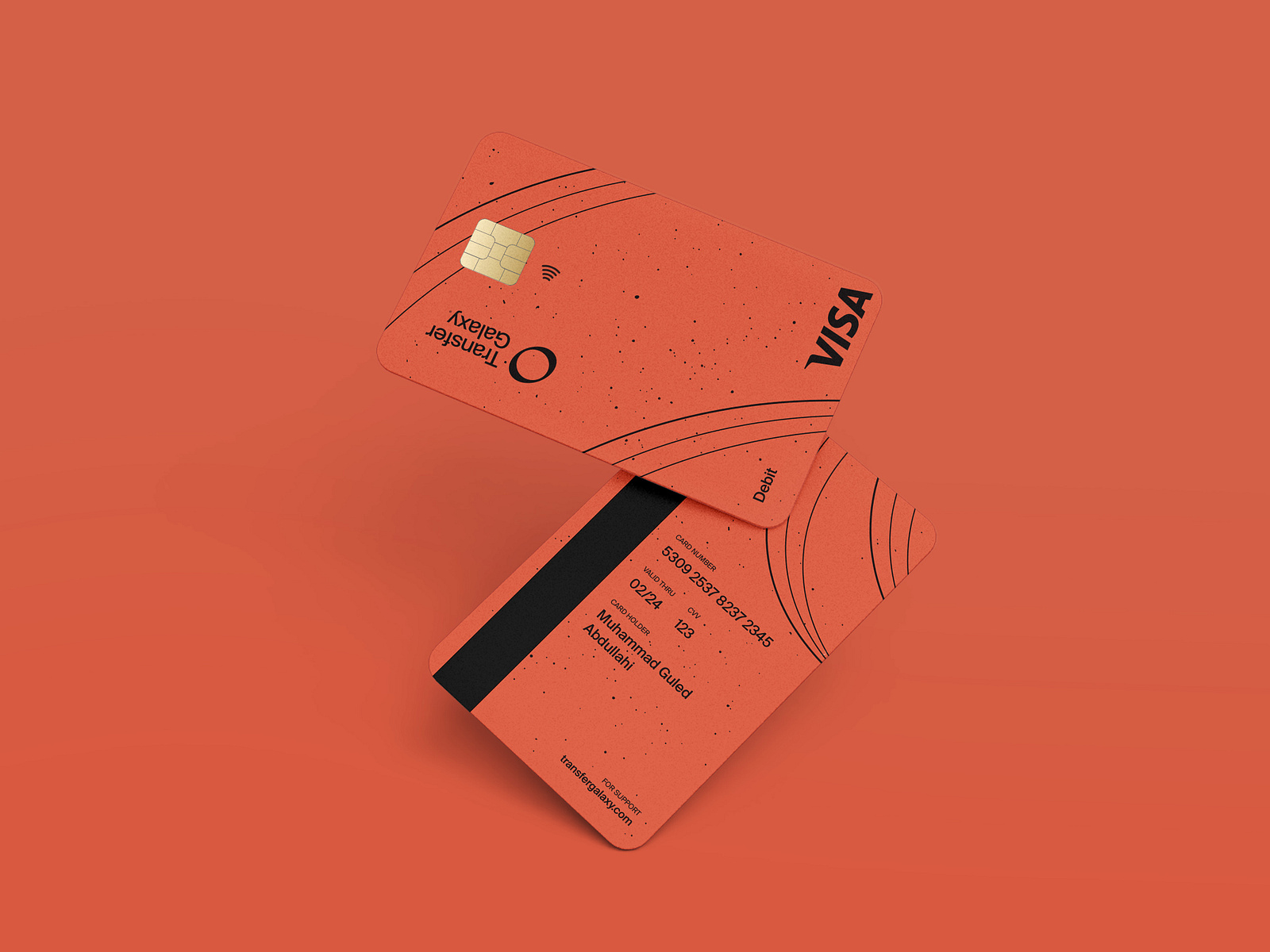 Transfer Galaxy Debit Card by Tiago Almeida on Dribbble