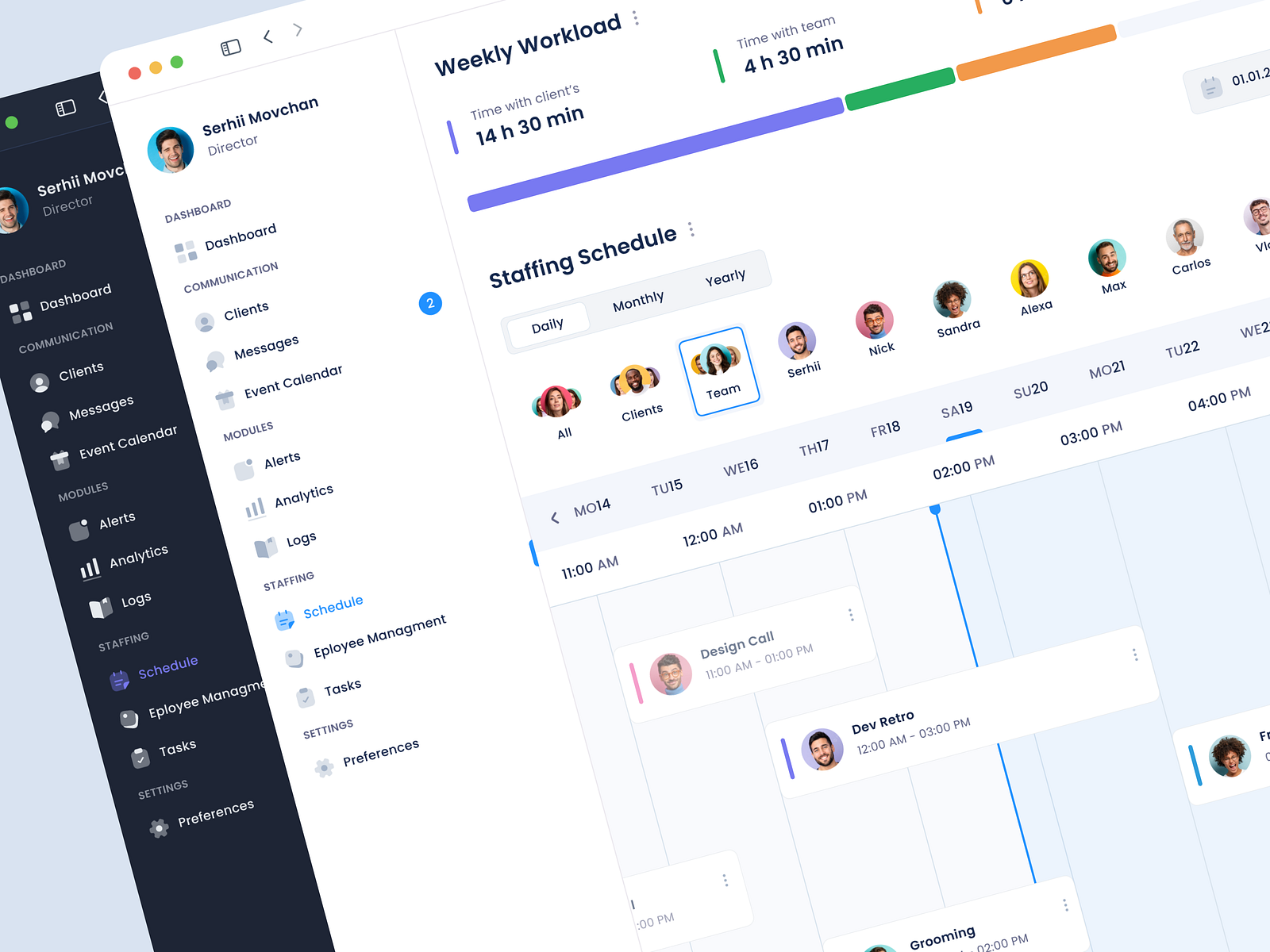 eFinance - Corporate financial planning CRM by Serhii Movchan on Dribbble