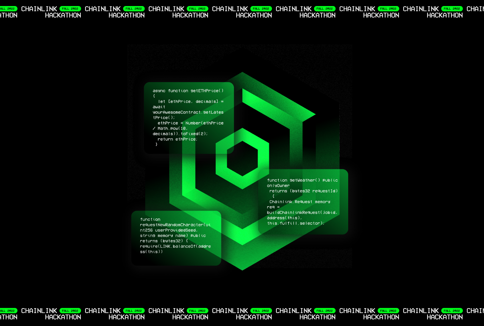 Chainlink Fall 2022 Hackathon Branding by Shawn Lee on Dribbble Chainlink Fall 2022 Hackathon Branding by Shawn Lee on Dribbble