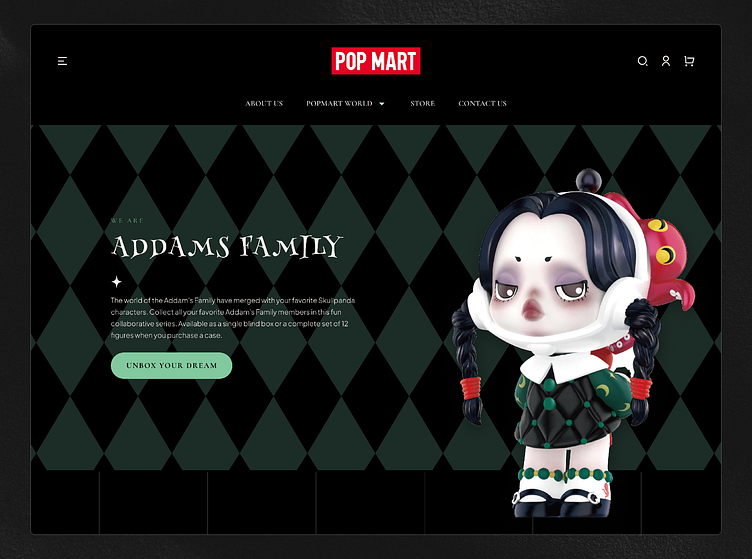 SKULL PANDA - ADDAMS FAMILY by Hey Design Studio on Dribbble