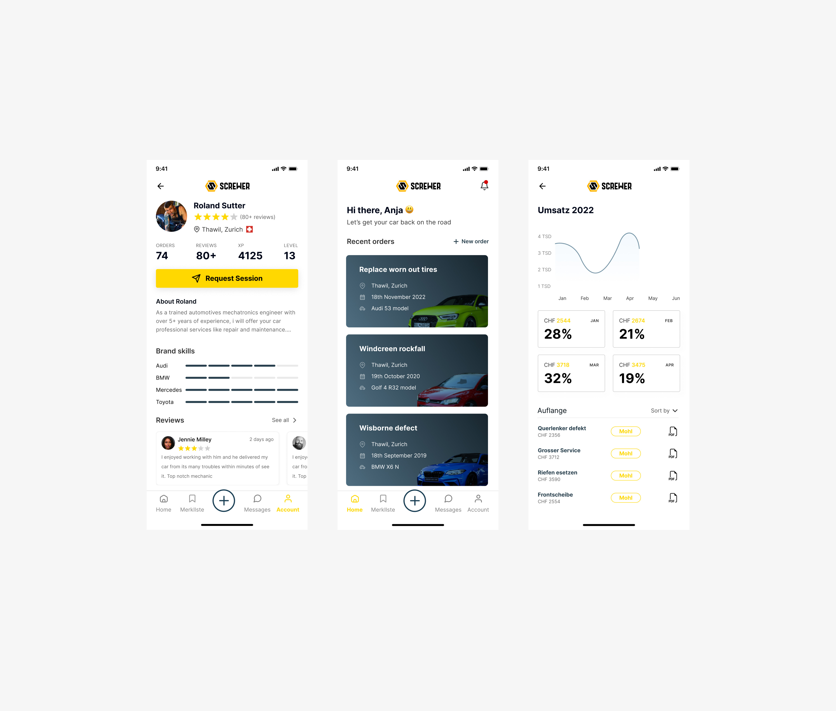 Mechanic App designs, themes, templates and downloadable graphic ...