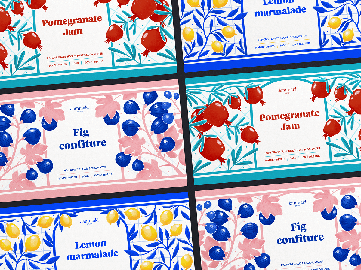 Jam Packaging Labels Design by tubik.arts on Dribbble