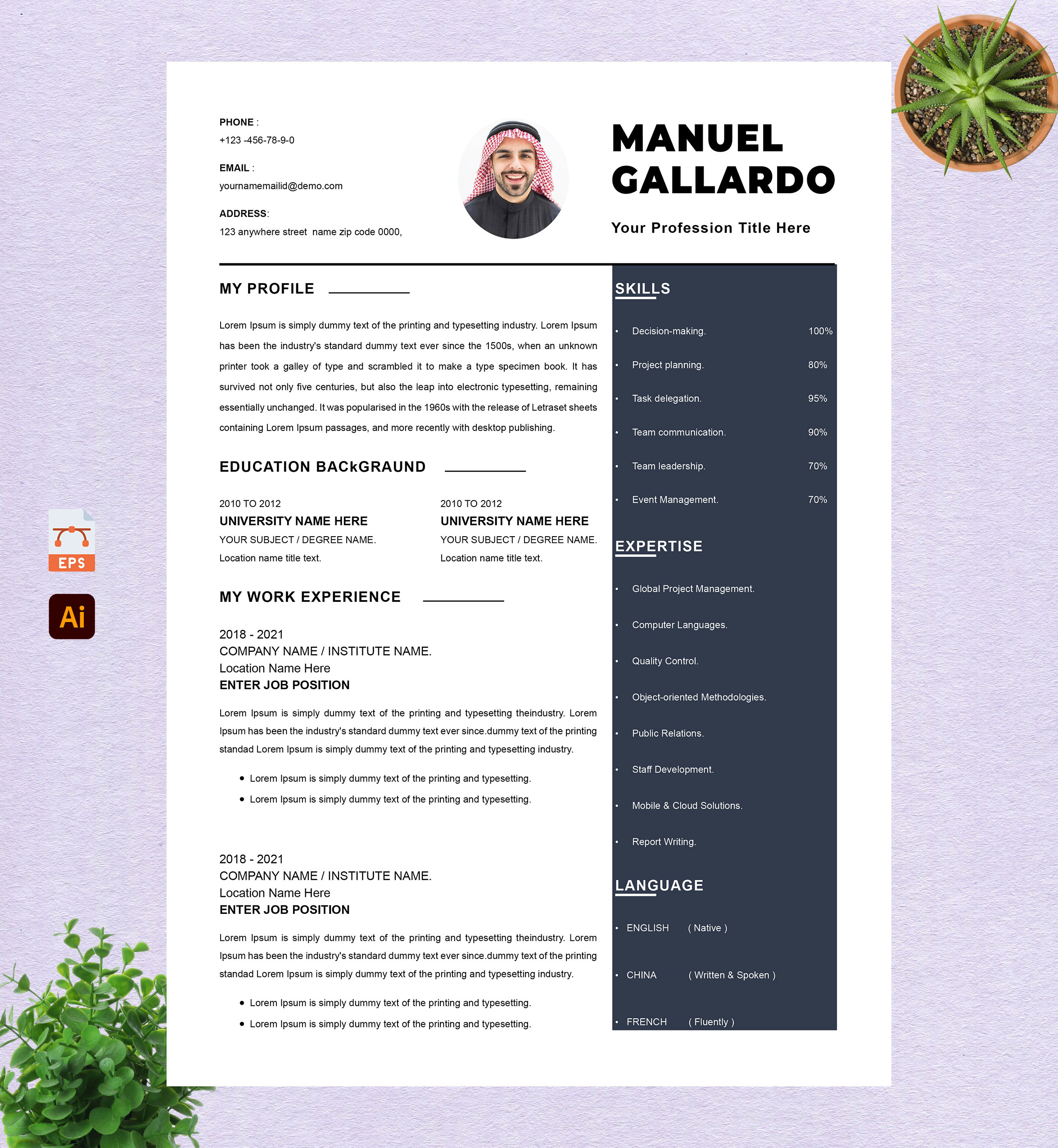 New Cv Design designs, themes, templates and downloadable graphic ...